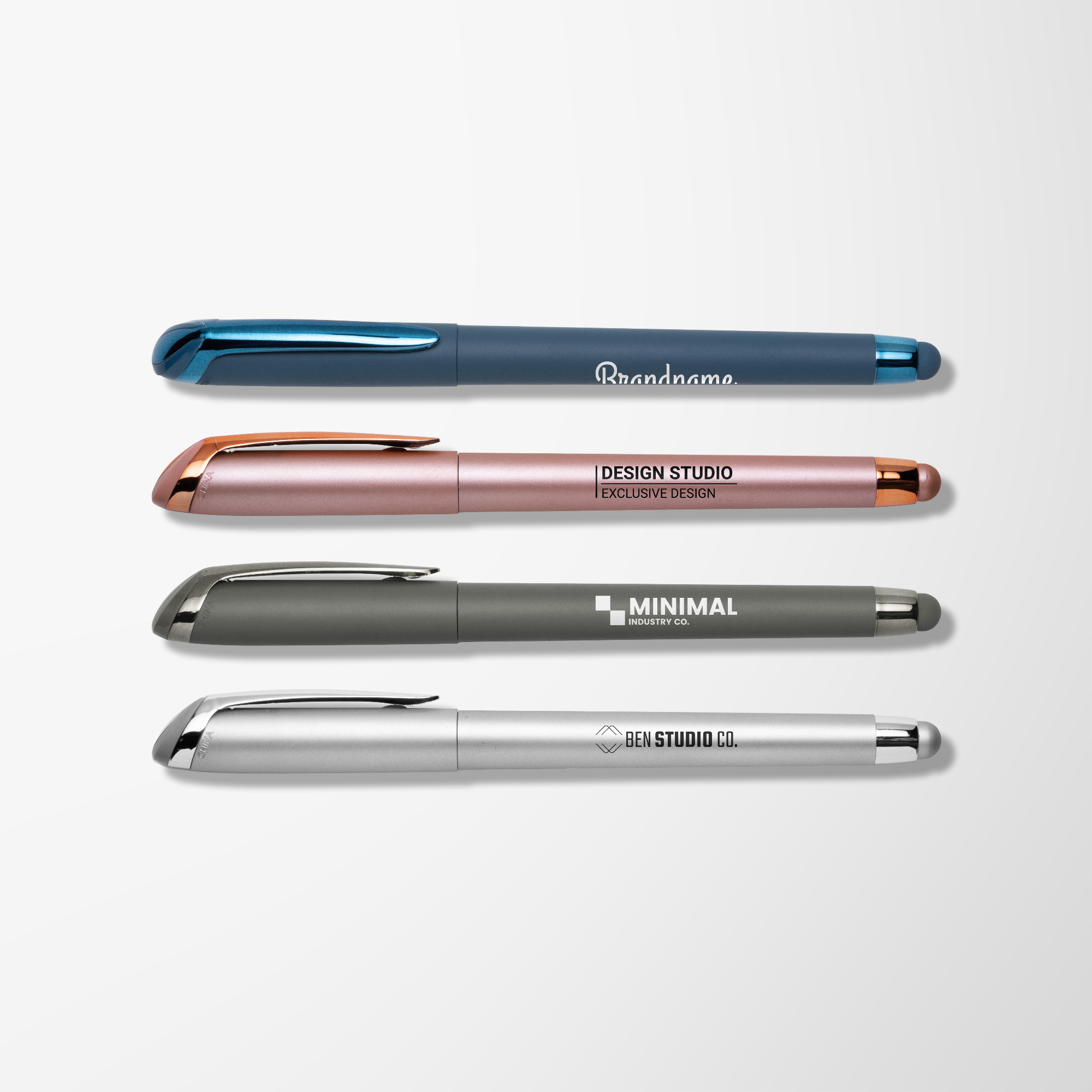 Custom Mineral Monochrome Maria Gel Pen | Pens.com CA