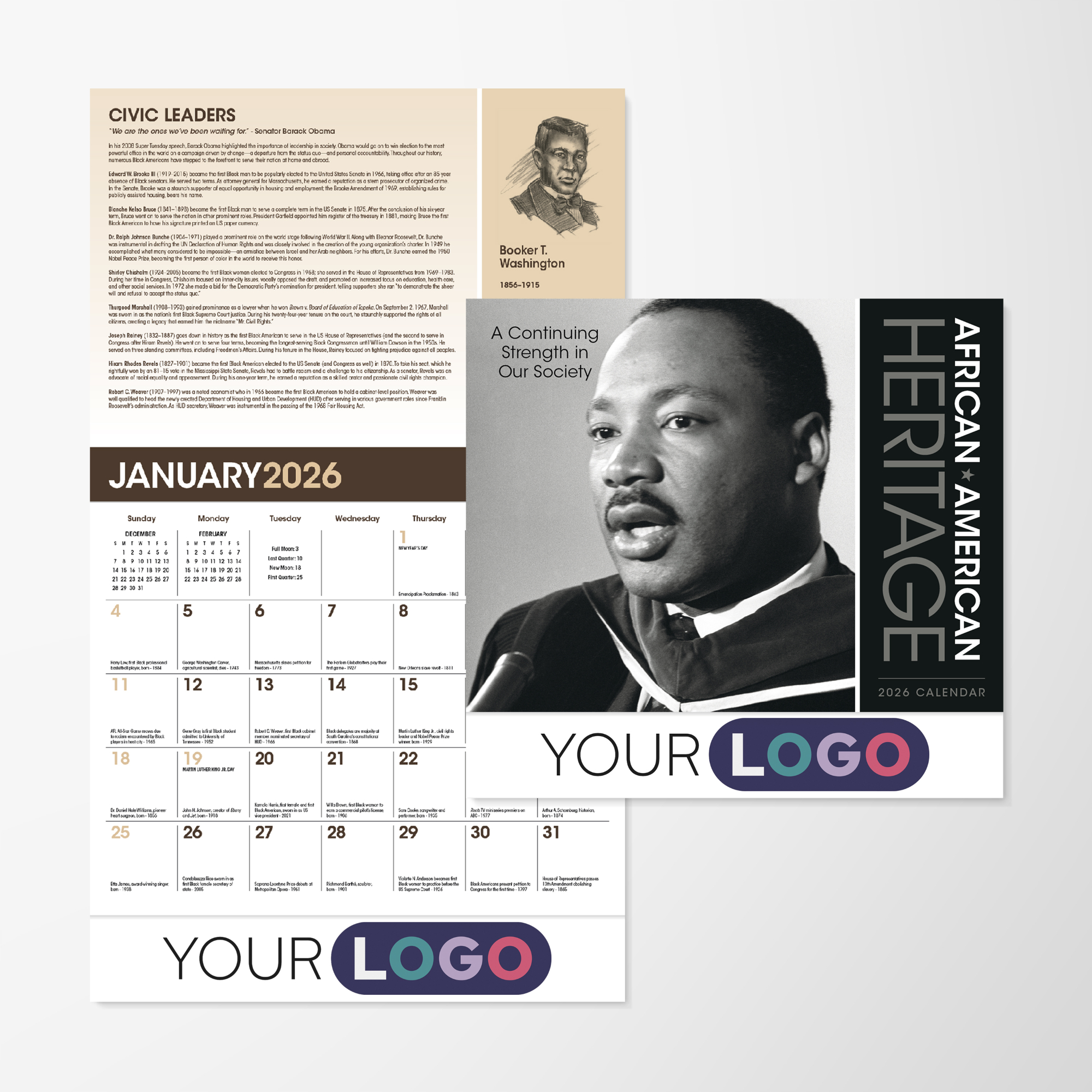 Custom Full Color Triumph® Martin Luther King Jr. & African-American ...
