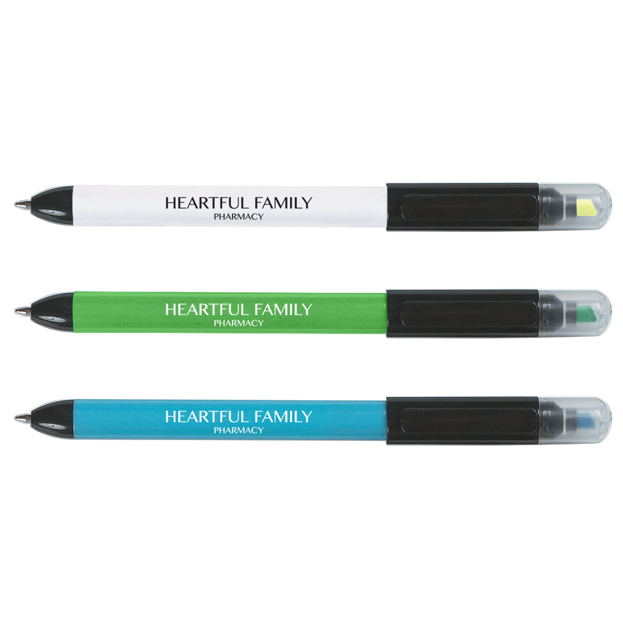 Custom Twin-Write Pen with Highlighter | Pens.com