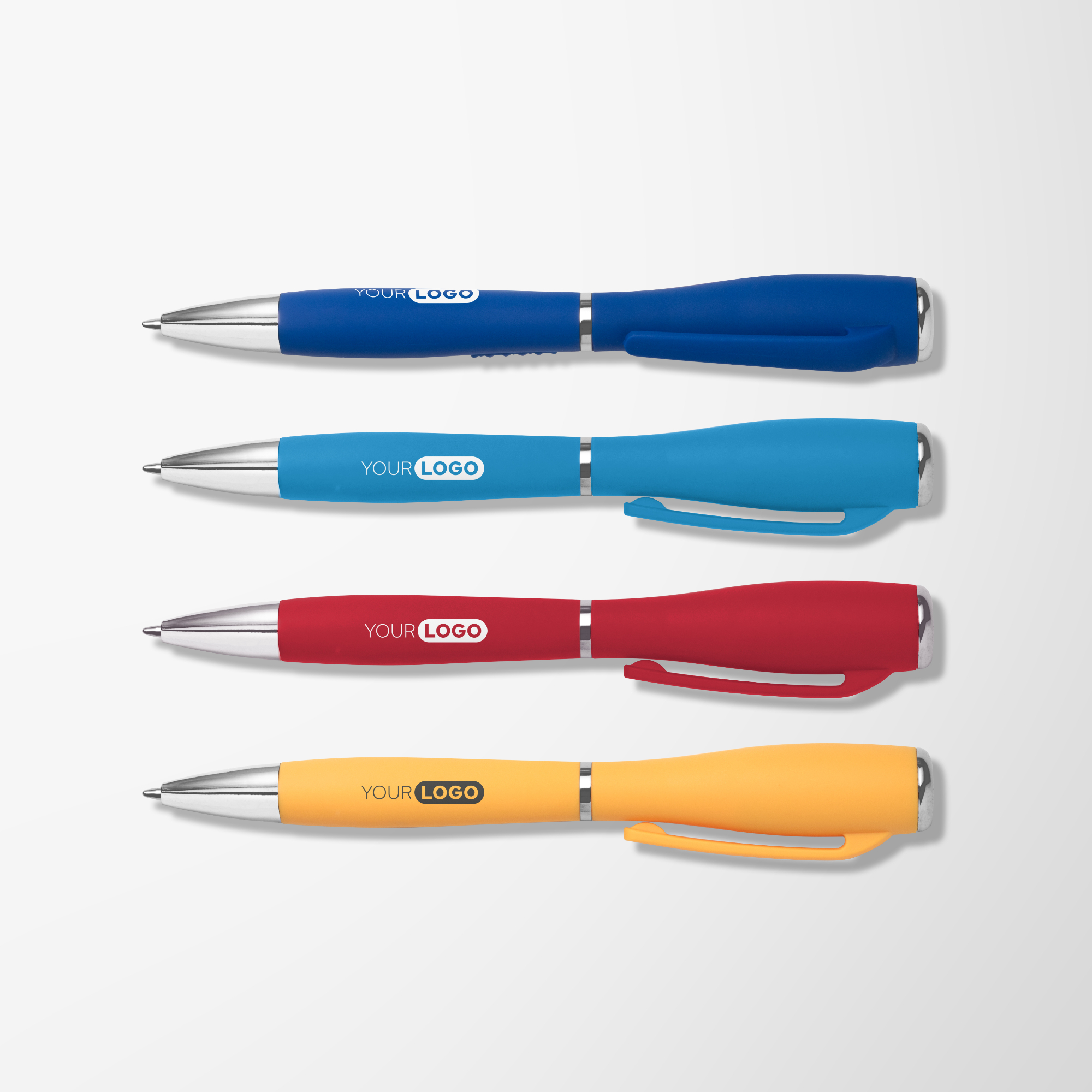 Custom Bright Soft Touch Lantern Pen | Pens.com CA