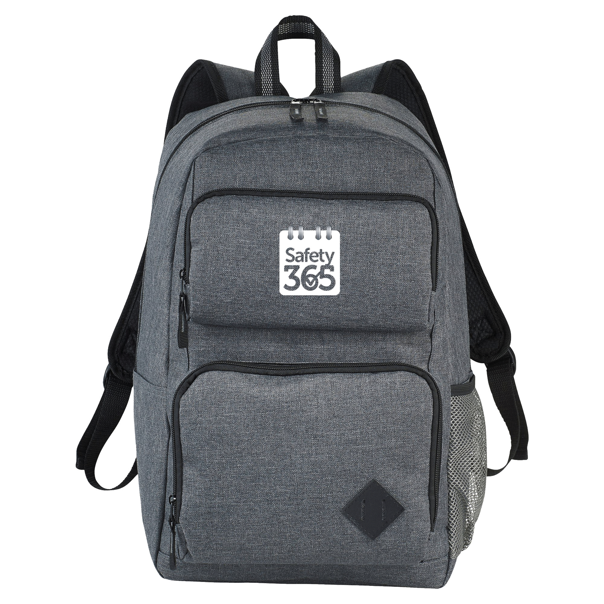 Custom Graphite Deluxe 15'' Computer Backpack | Pens.com