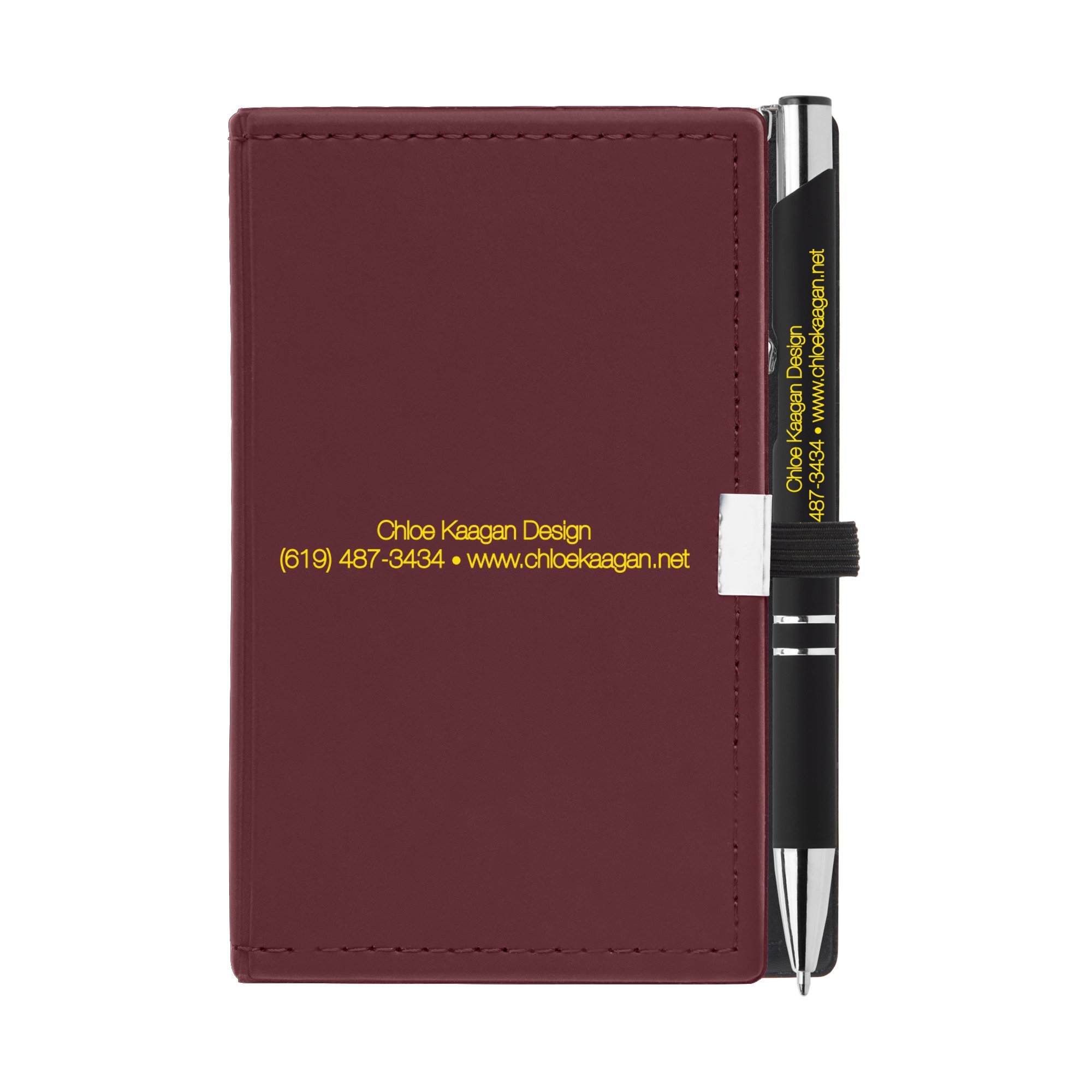 Bloc-notes Nifty et stylo soft touch avec logo en couleur - Promo ...