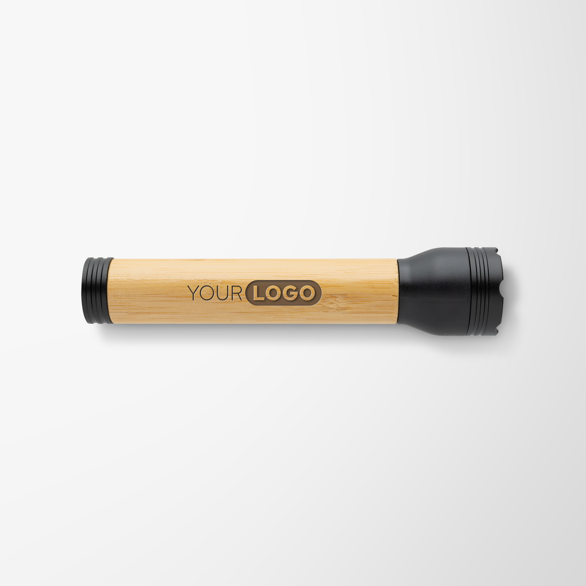 Promotional Engraved Bamboo & Recycled Plastic Lucid 5W Rechargeable ...