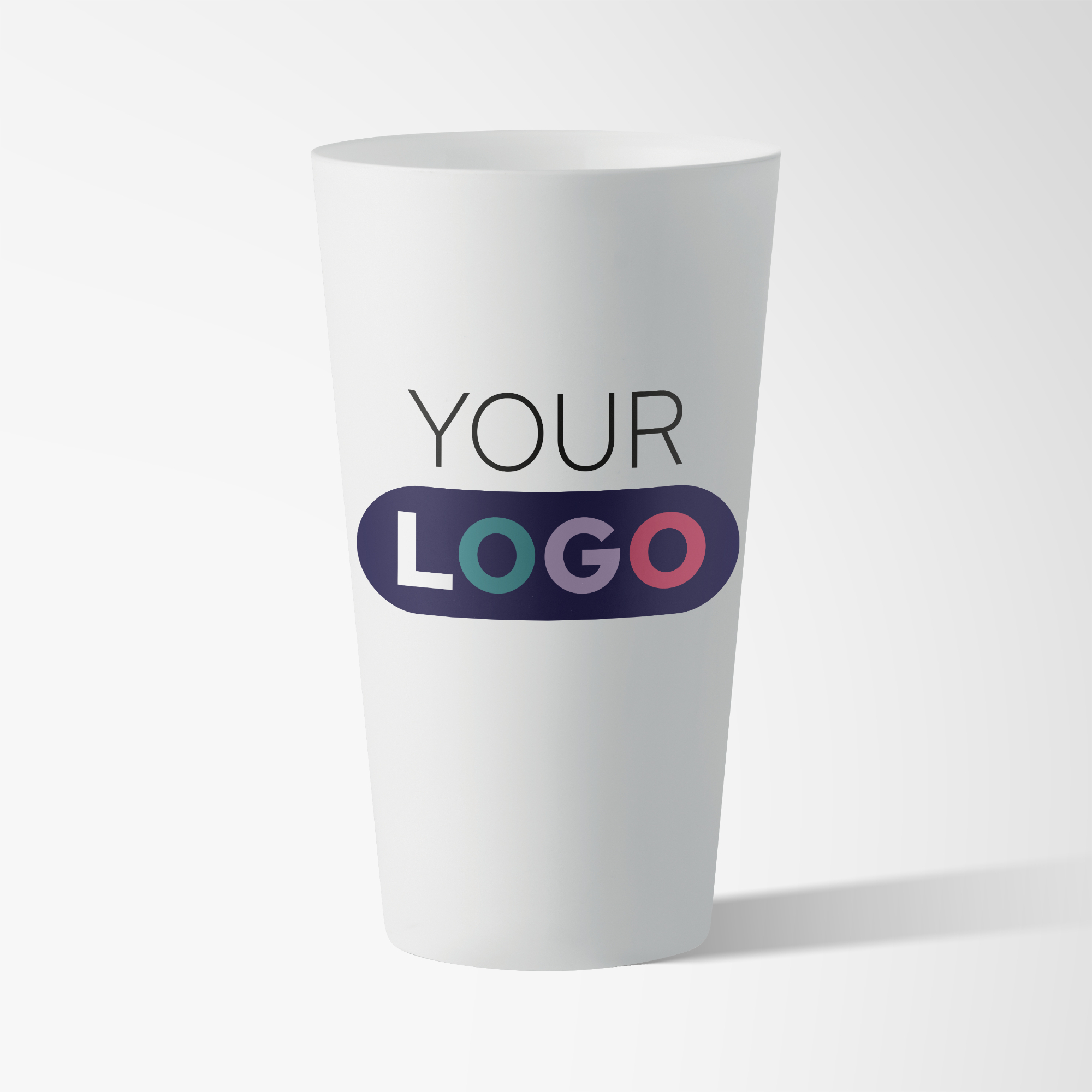 Gobelet effet givré Festa 550 ml à impression en couleur Publicitaire ...