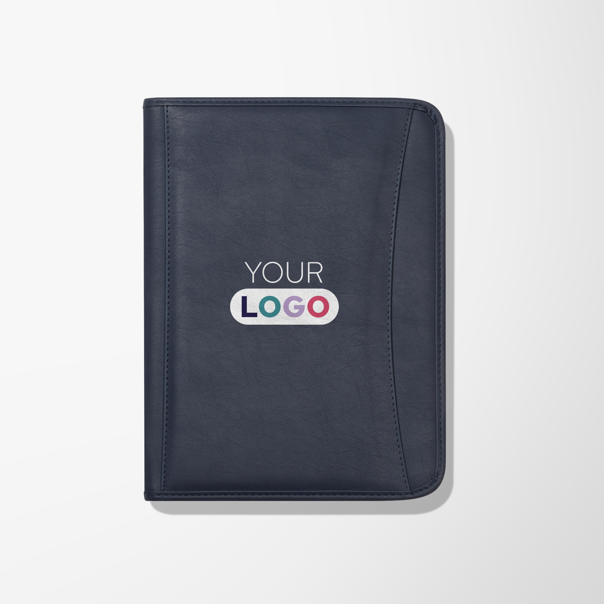 Custom Full Color 10"x 13.5" Zippered DuraHyde Executive Padfolio ...