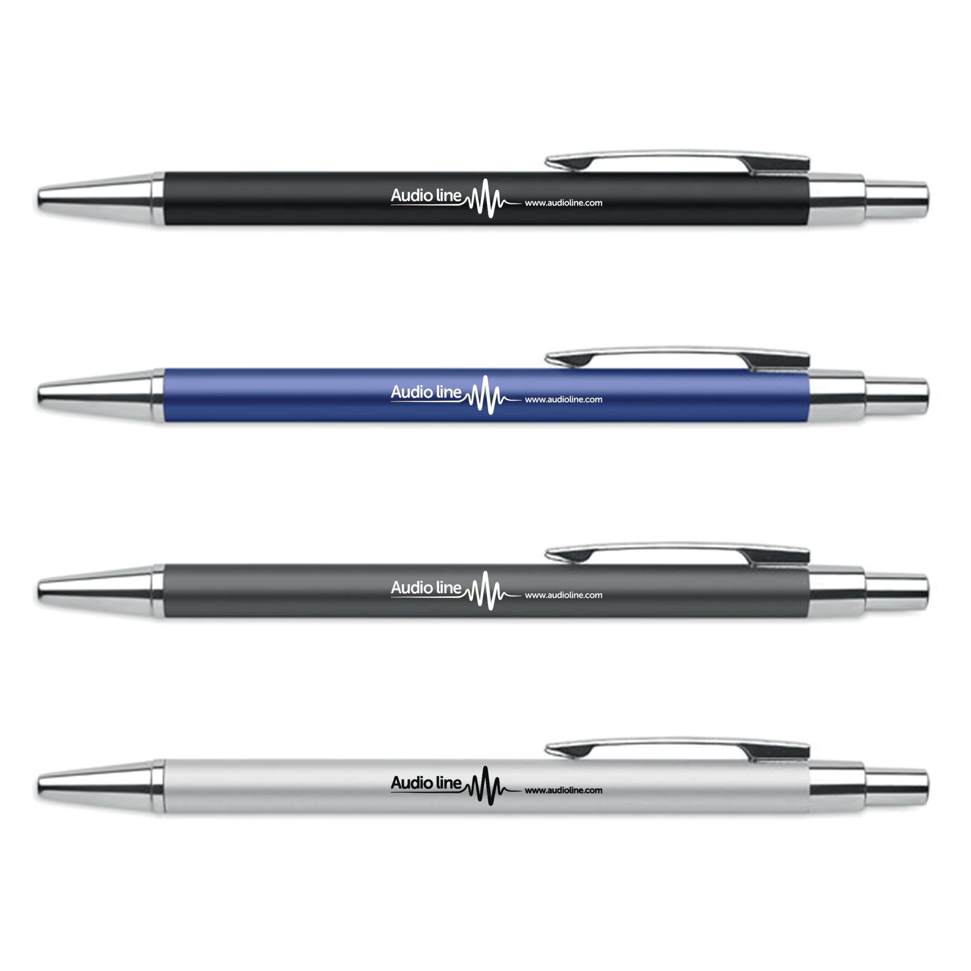 Egyedi Dana újrahasznosított alumínium toll céges Logóval | Pens.com