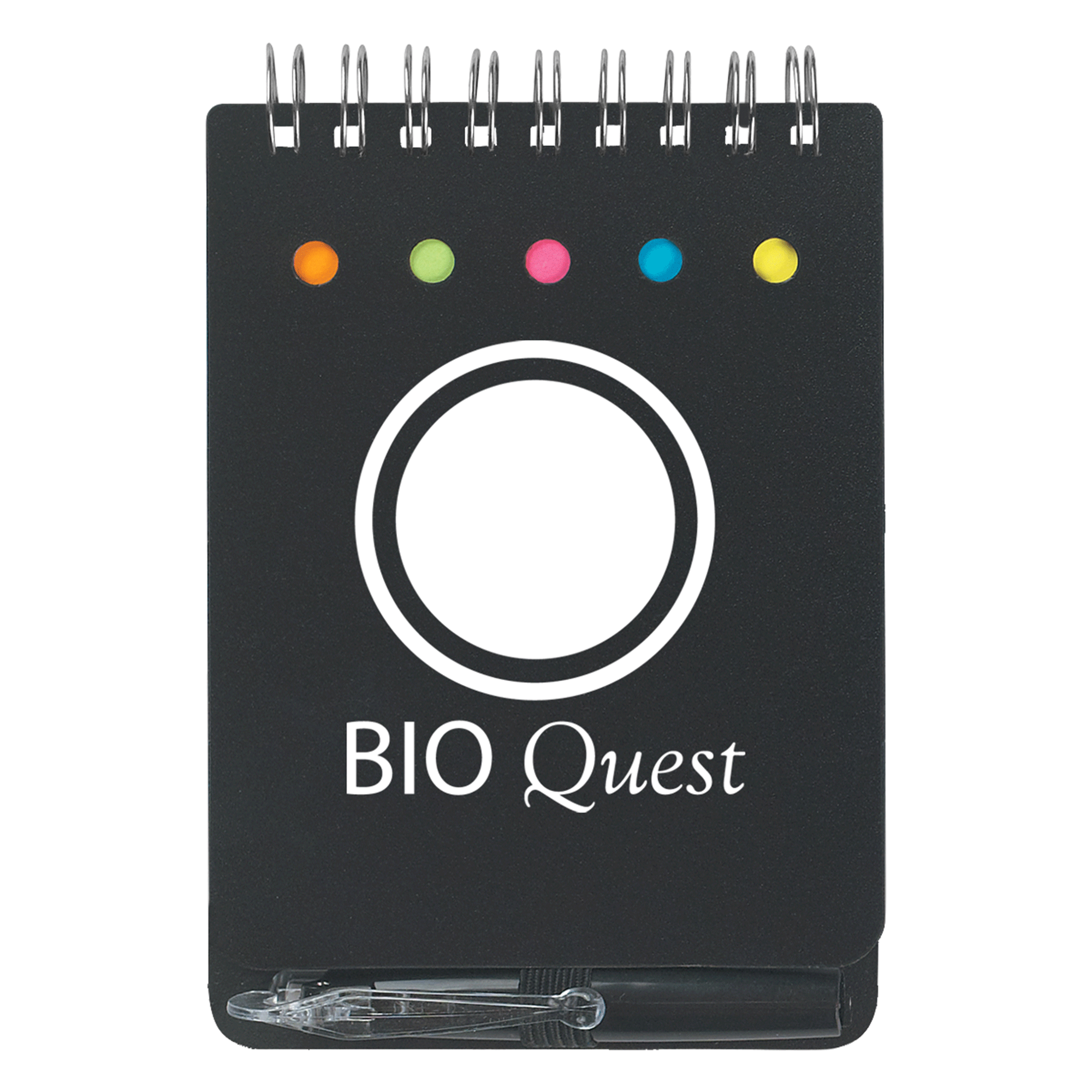 Custom Spiral Jotter with Sticky Notes & Pen | Pens.com