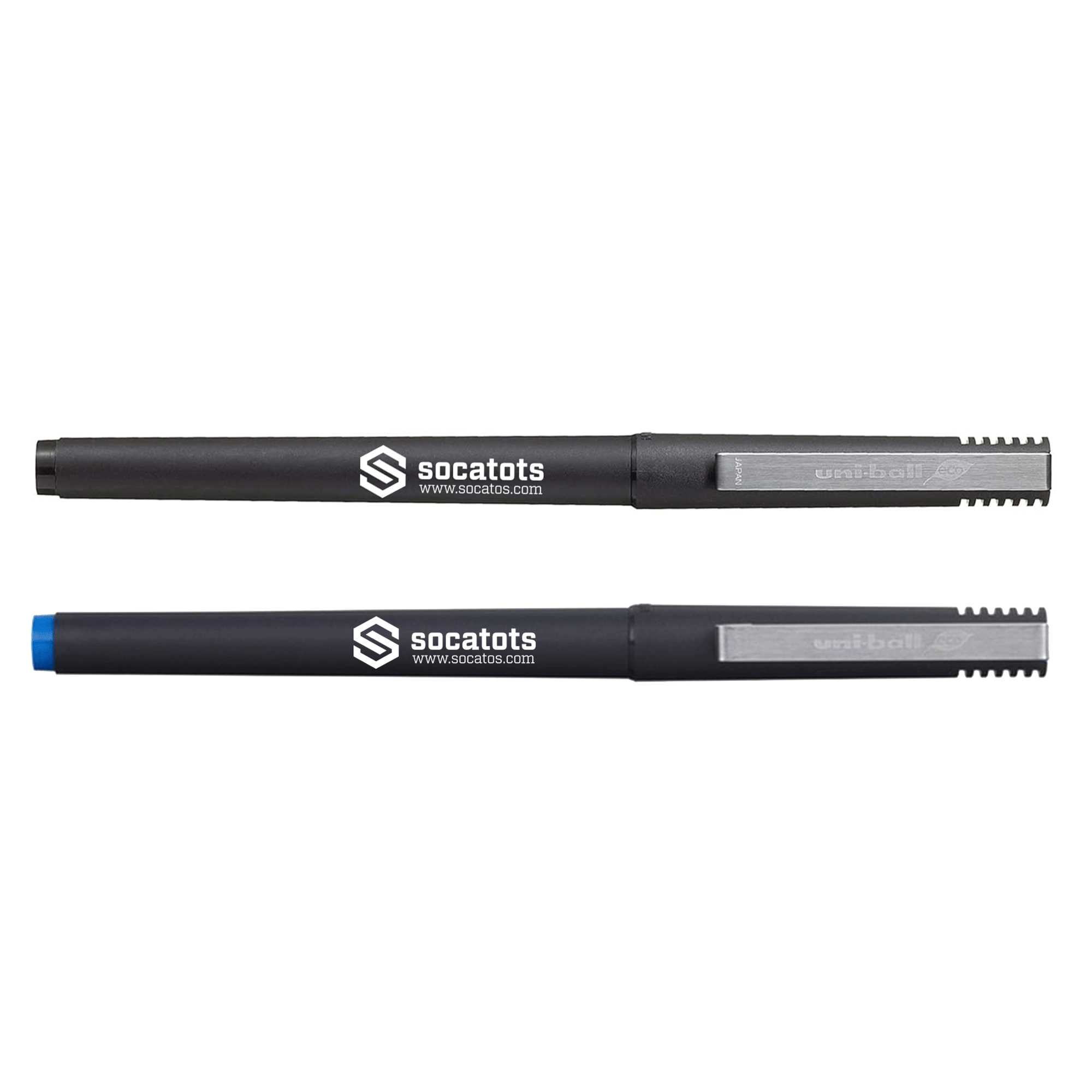 Custom Uni-Ball® Micro Roller Ball Pen-Black Barrel | Pens.com