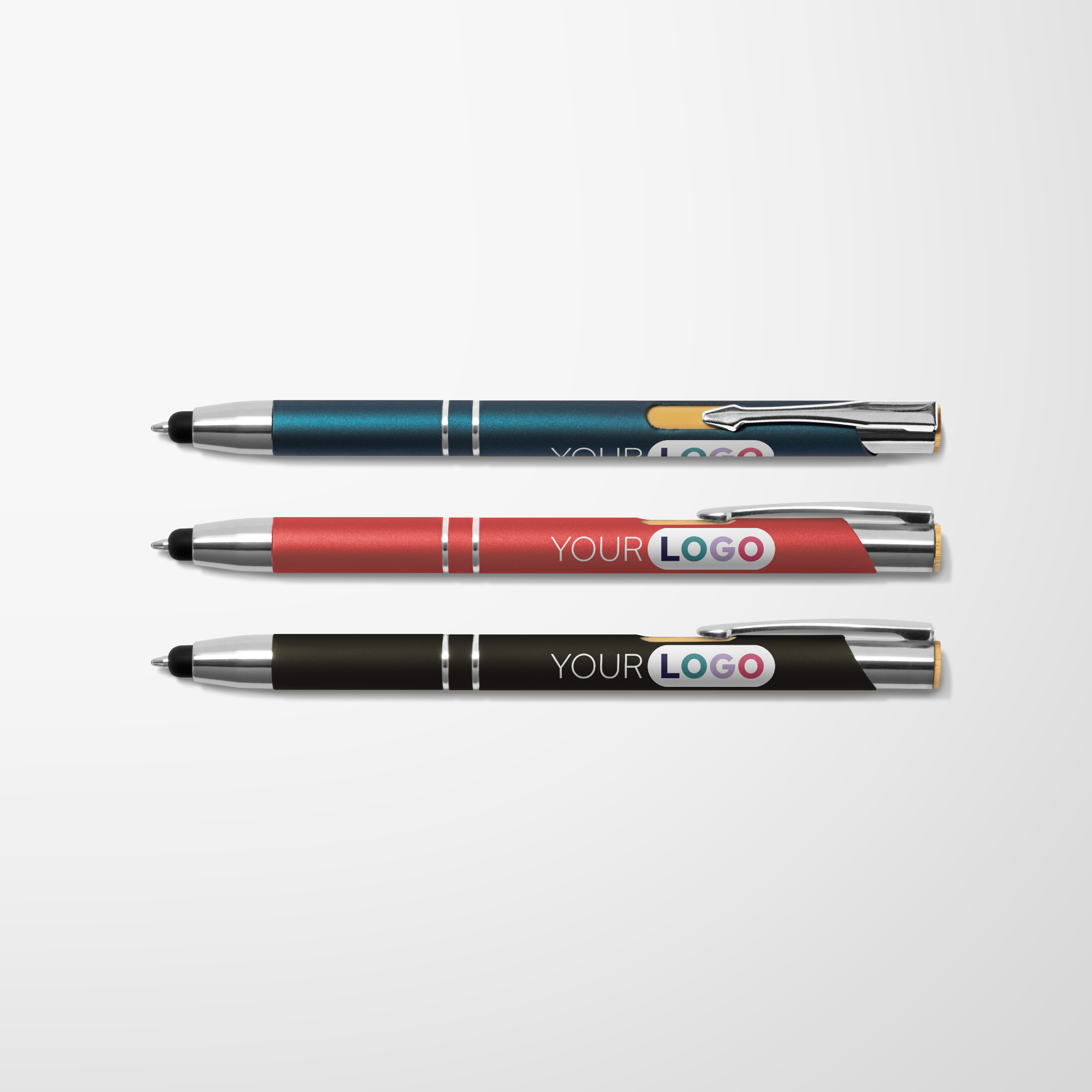 Custom Full Color Recycled Paragon Stylus Pen | Pens.com