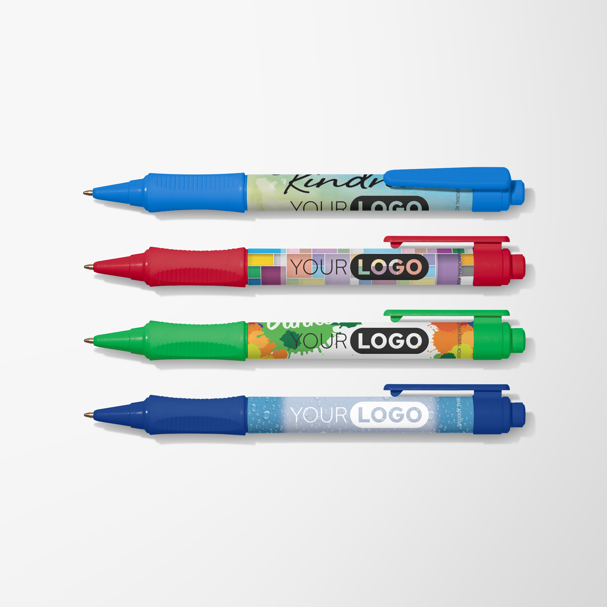 Custom Design Wrap Contour Pen with Antimicrobial Additive | Pens.com