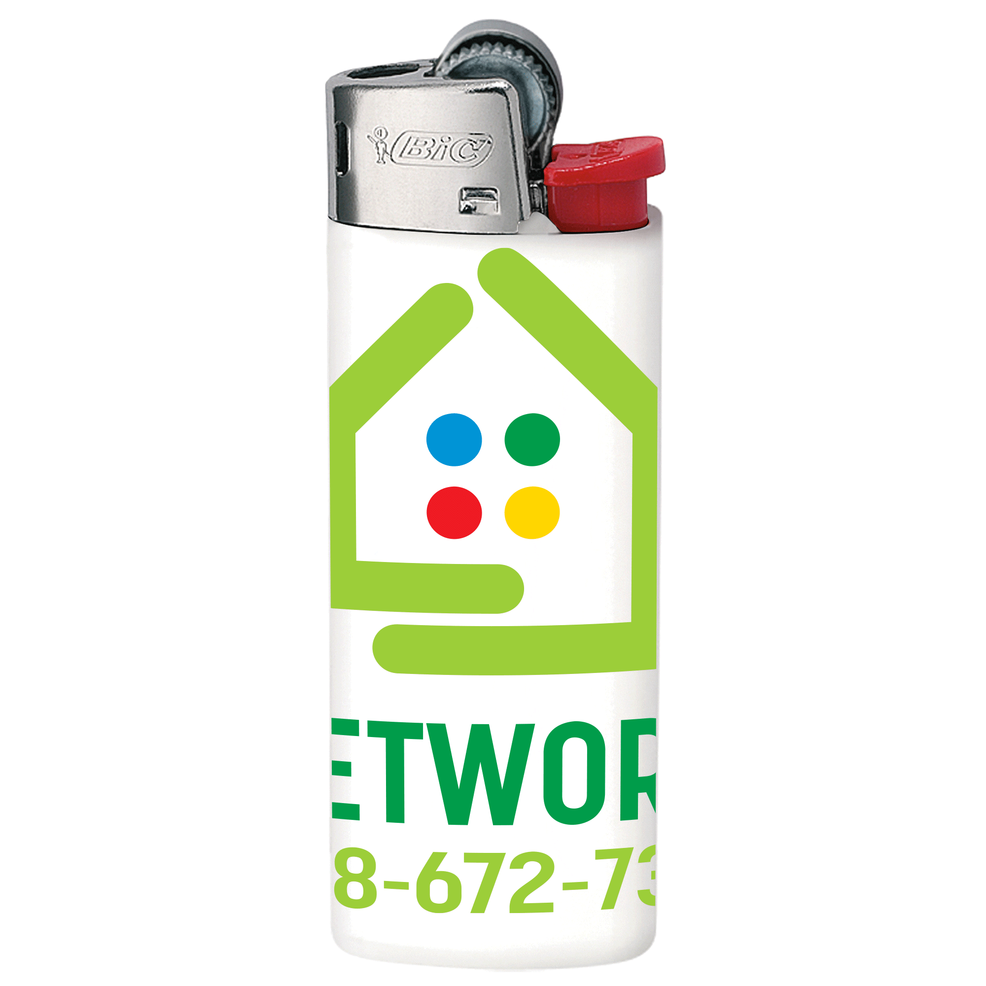 Promotional BIC® J25 Full Colour Standard Lighter with Logo | Pens.com