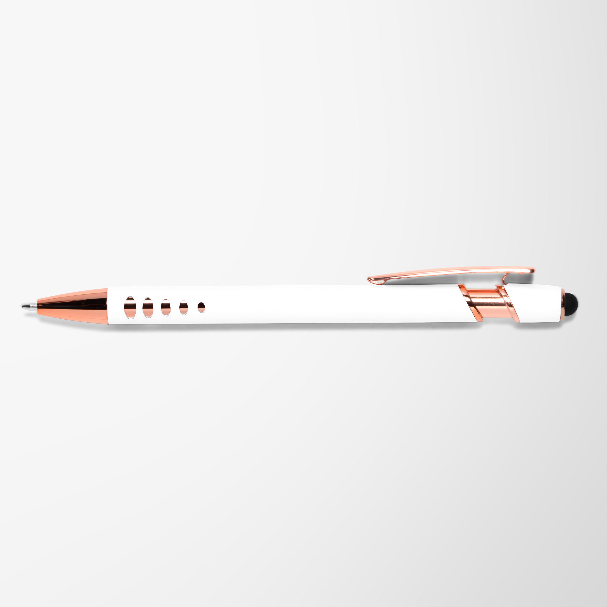 Custom Engraved Alpha Stylus Pen with Geometric Design | Pens.com CA