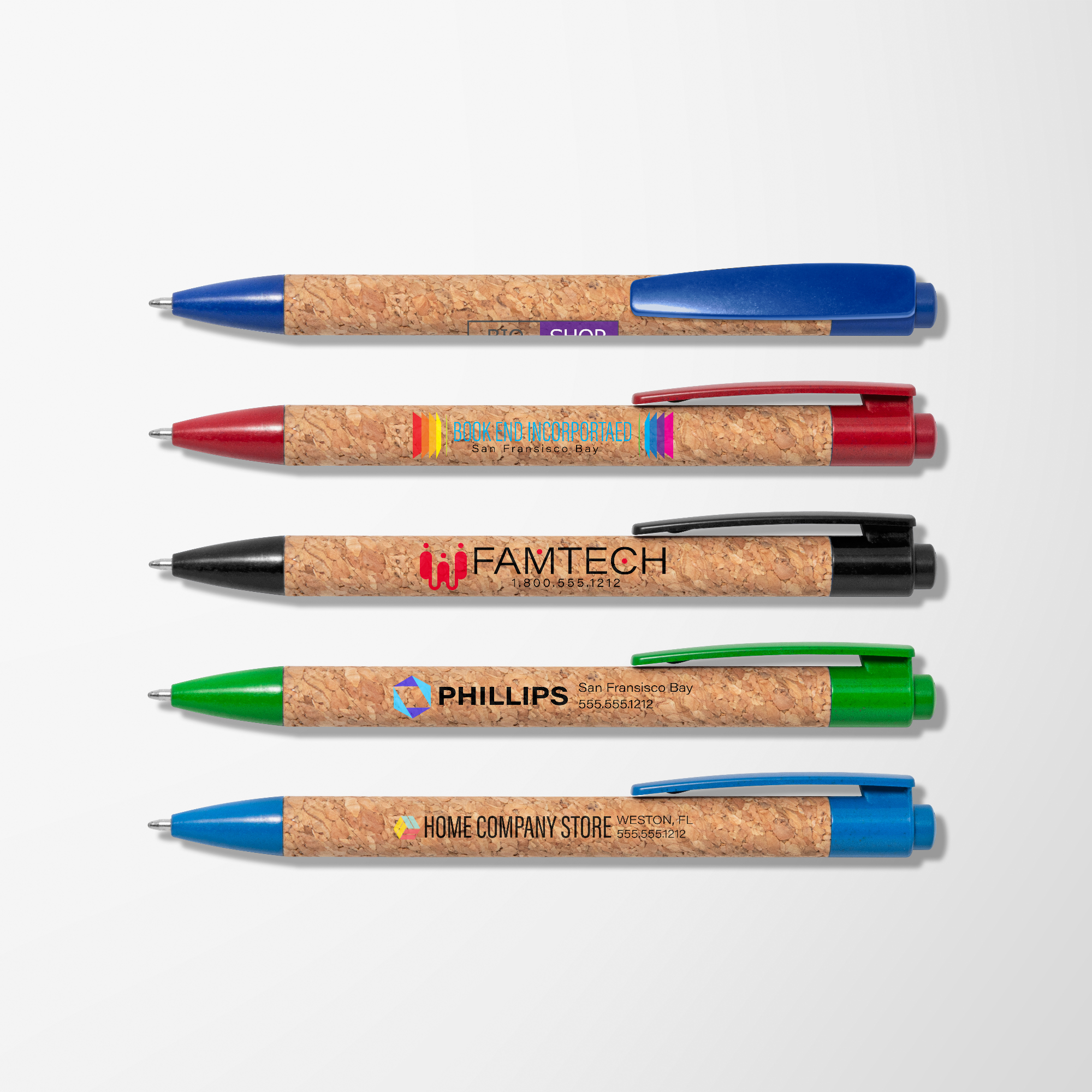 Custom Cork & Wheat Straw Pen | Pens.com