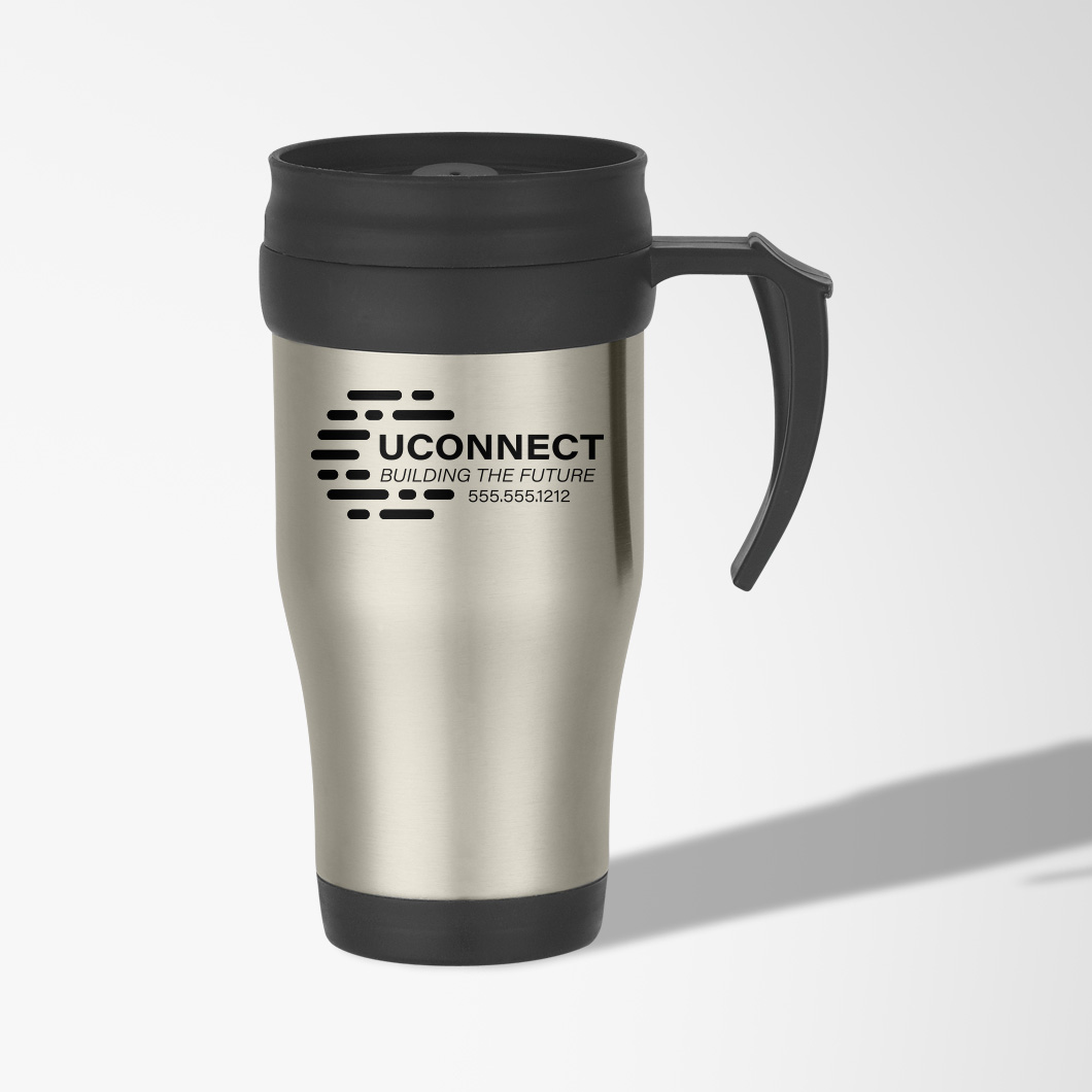 Custom 16 oz. Roam Stainless Steel Travel Mug | Pens.com