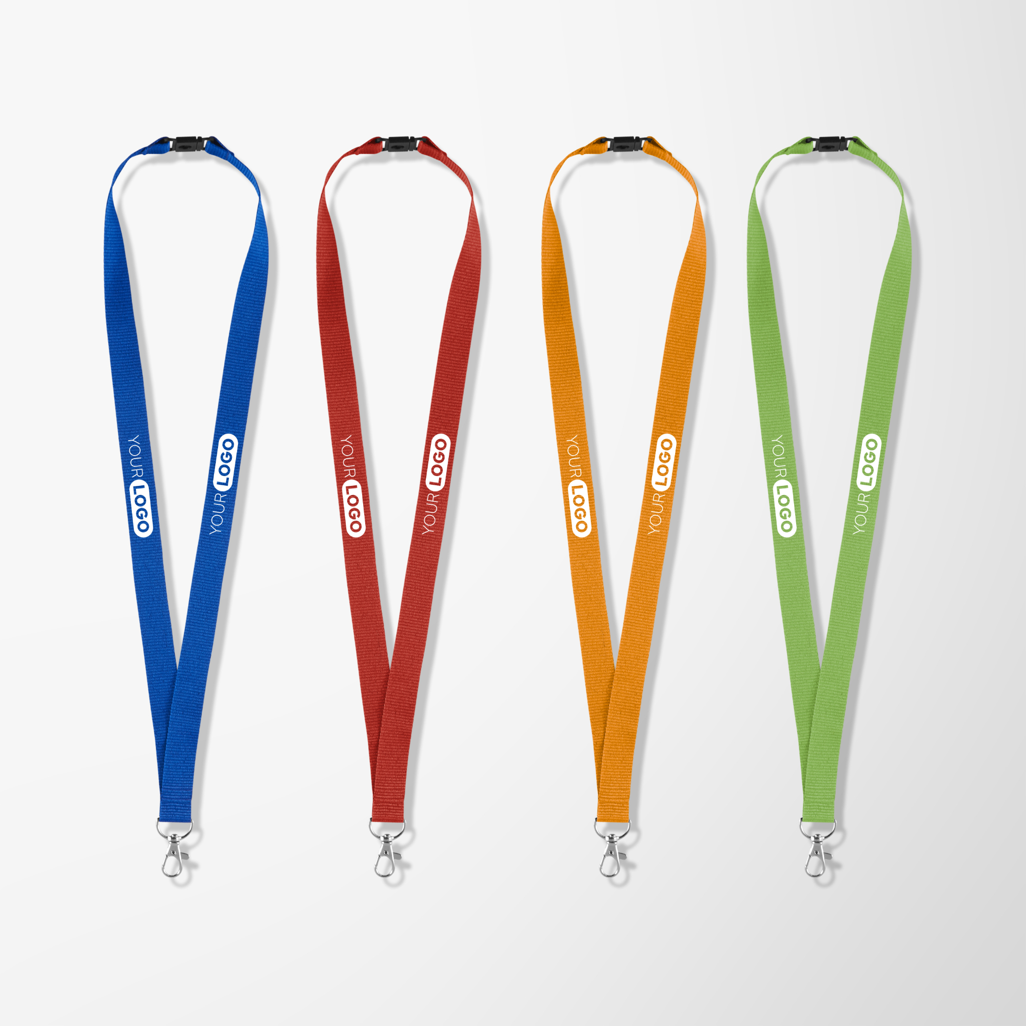 Custom Beatrix Lanyard with Lobster Clip | Pens.com CA