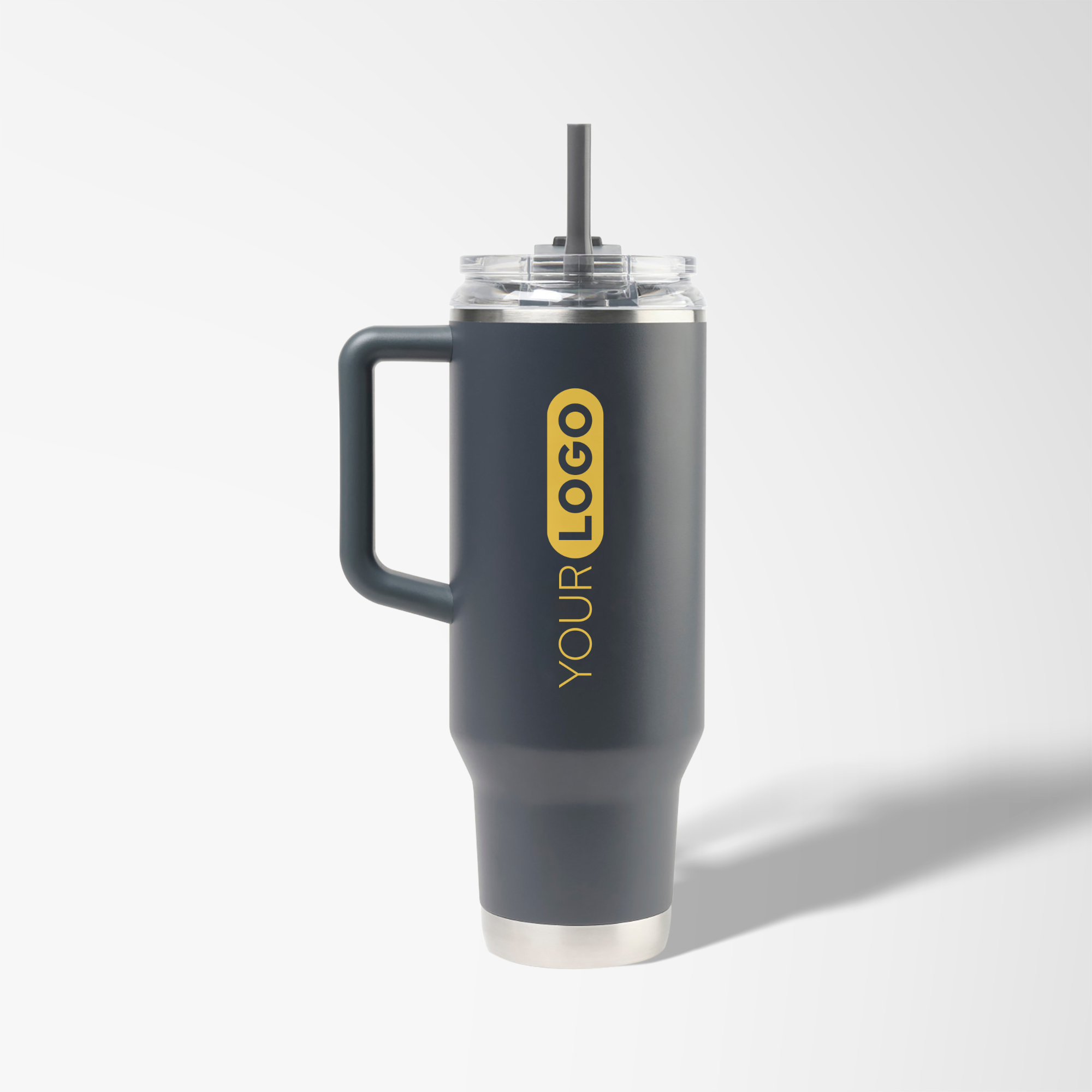 Custom Igloo® 40 oz. Coaster Recycled Stainless Steel Travel Mug | Pens.com
