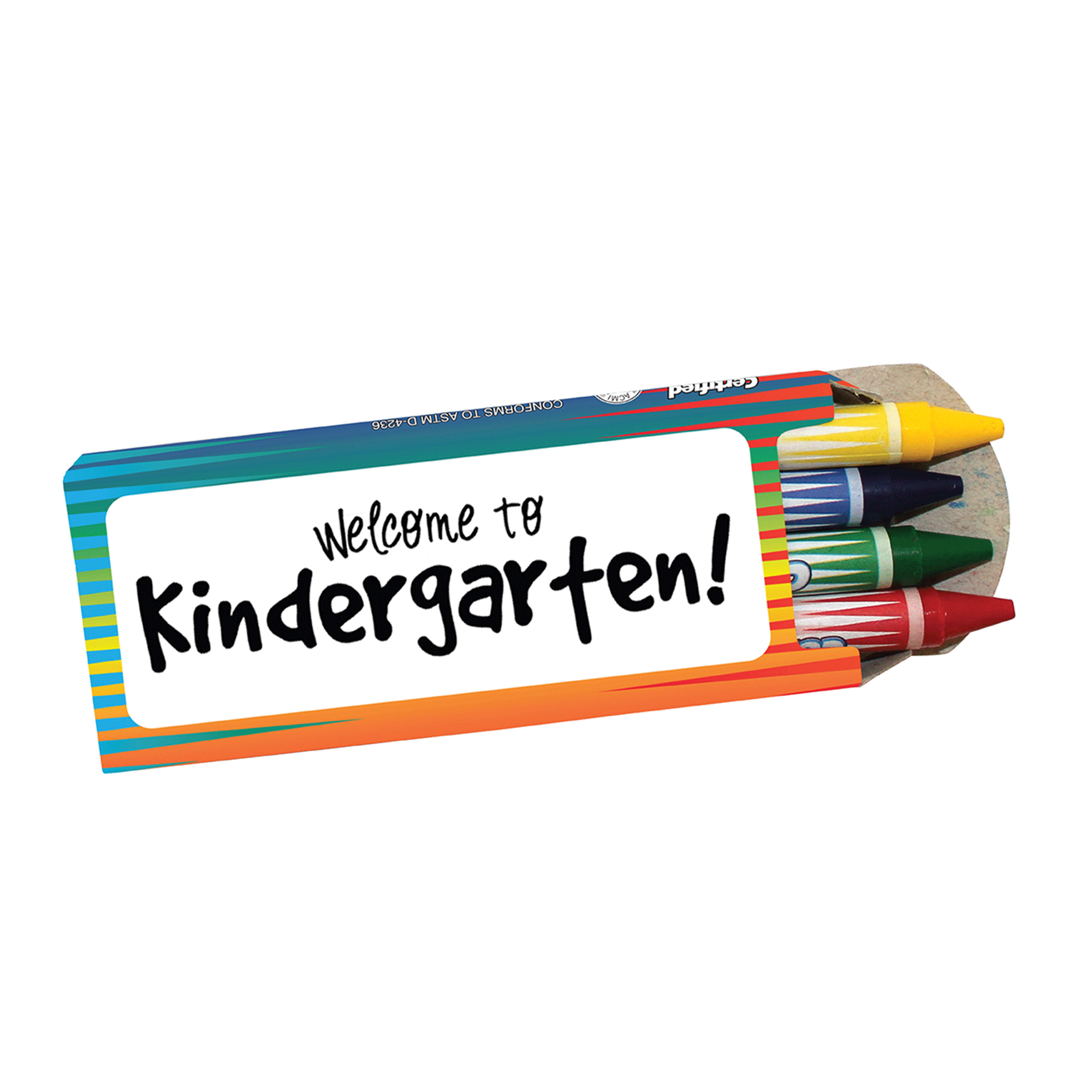 Custom Color Brite 4 Pack Crayons | Pens.com