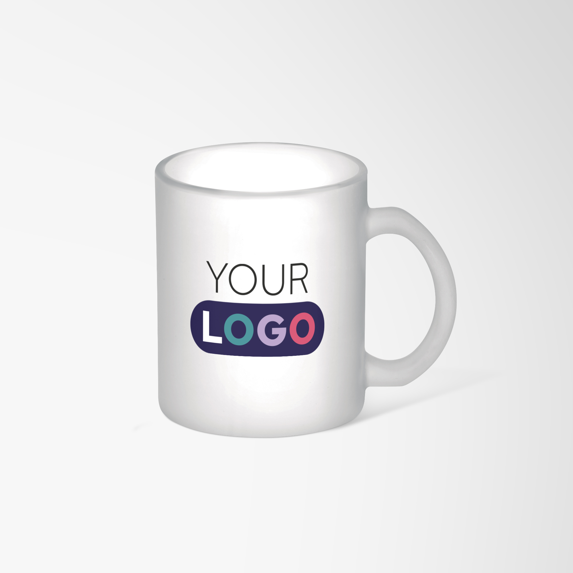 Promotional 300 ml Sublimatt Matt Glass Mug with Logo | Pens.com