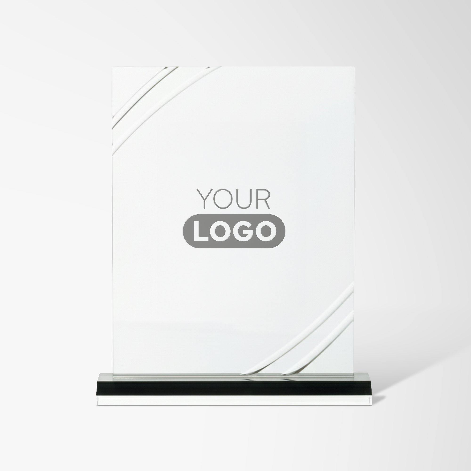 Custom Engraved Acrylic Knockout Square Award | Pens.com