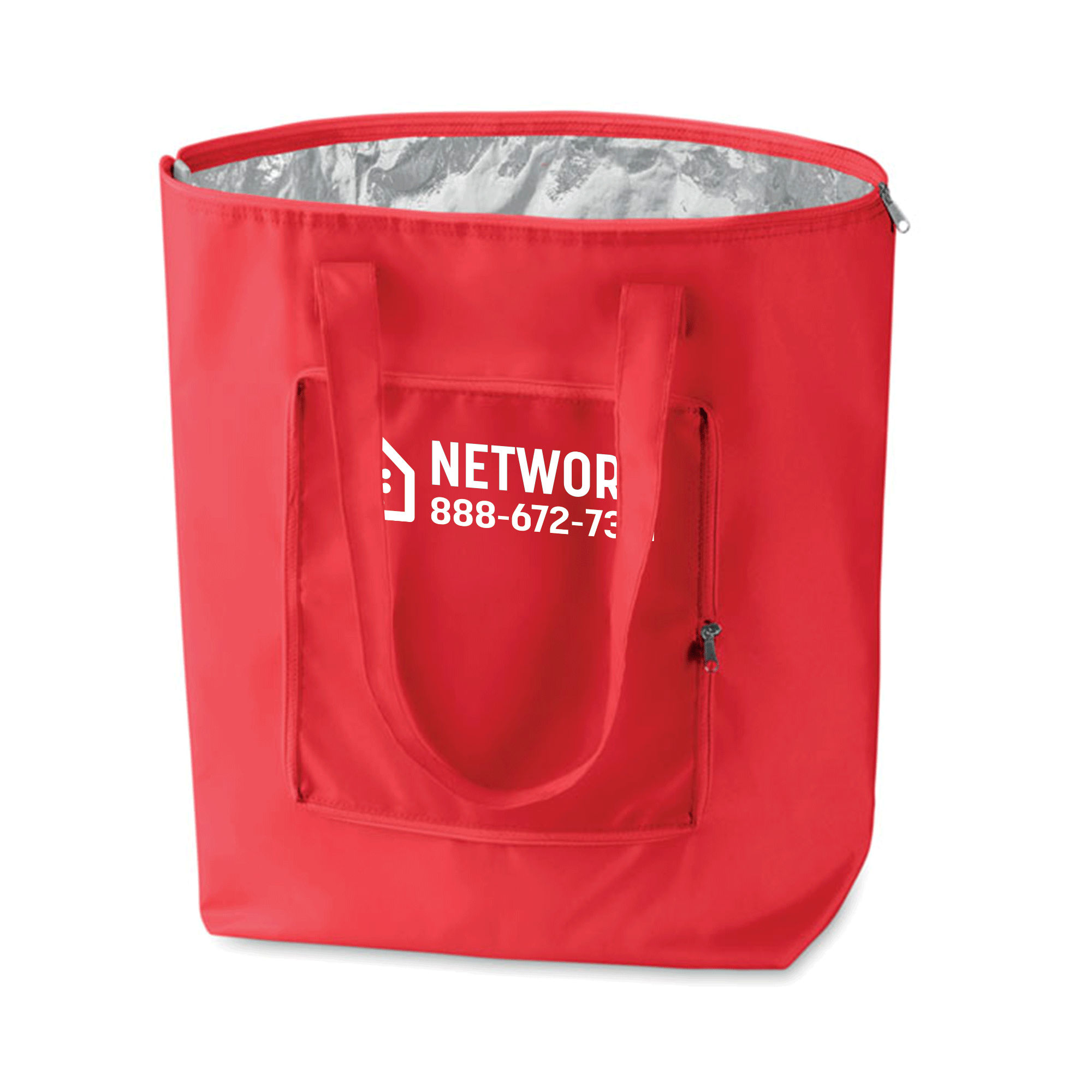 Promotional 13L Plicool Foldable Cooler Shopping Bag with Logo | Pens.com