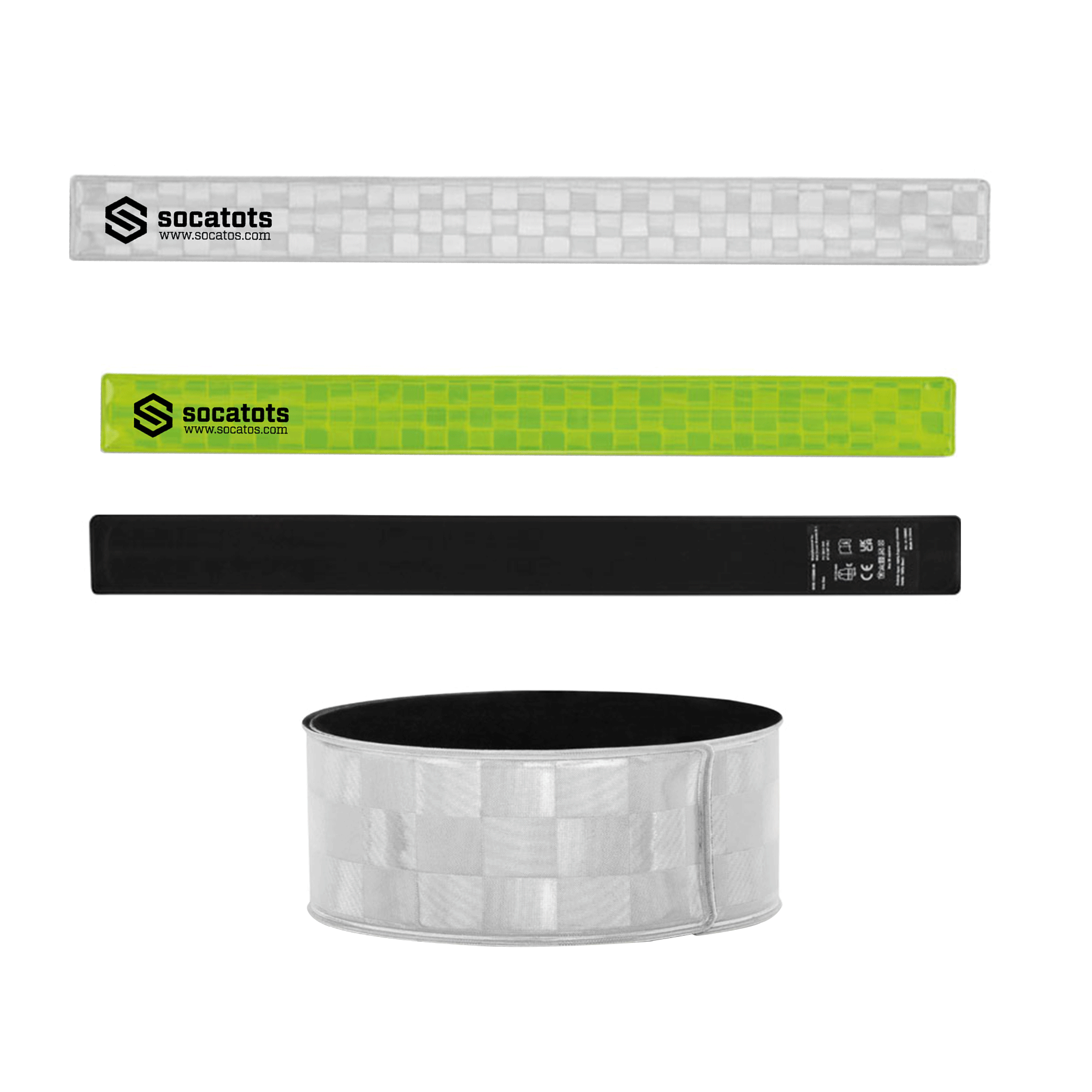 Promotional Enrollo Reflective Arm Strap with Logo | Pens.com