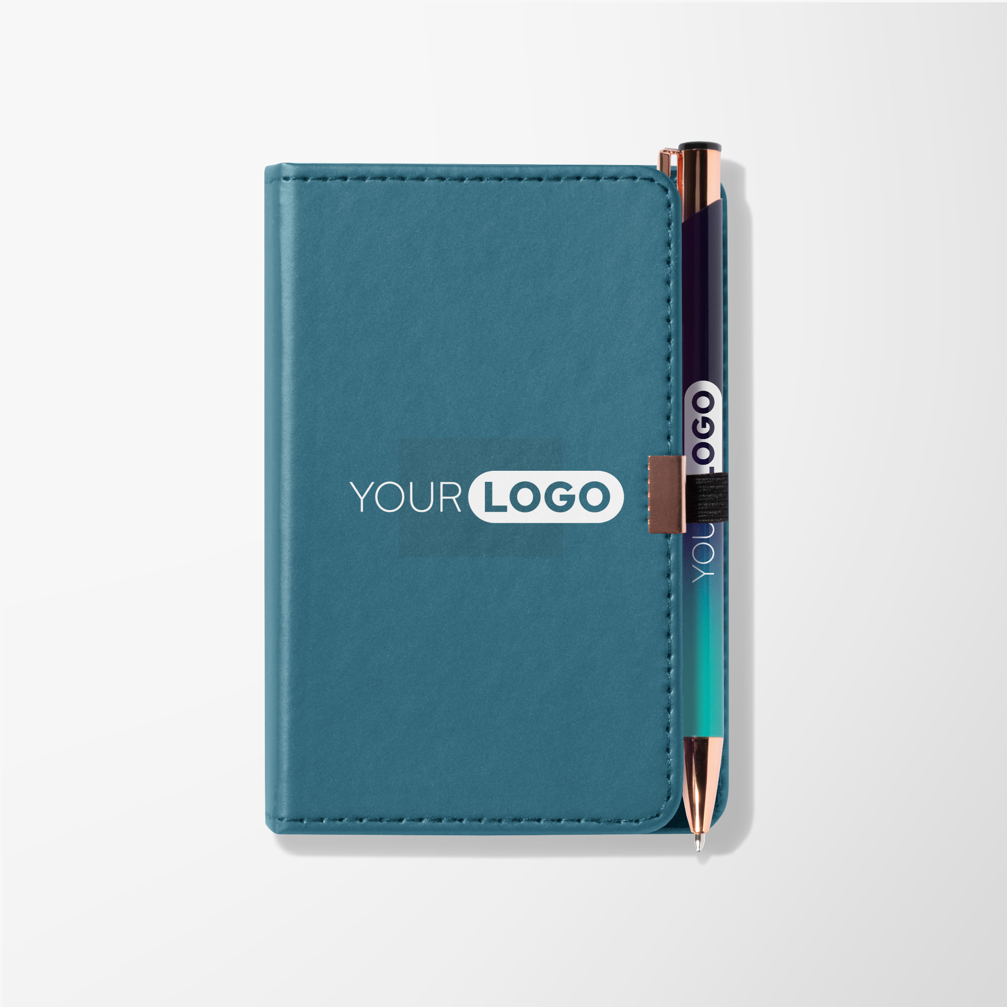 Promotional Note Caddy & Ombré Paragon Pen Set with Logo | Pens.com