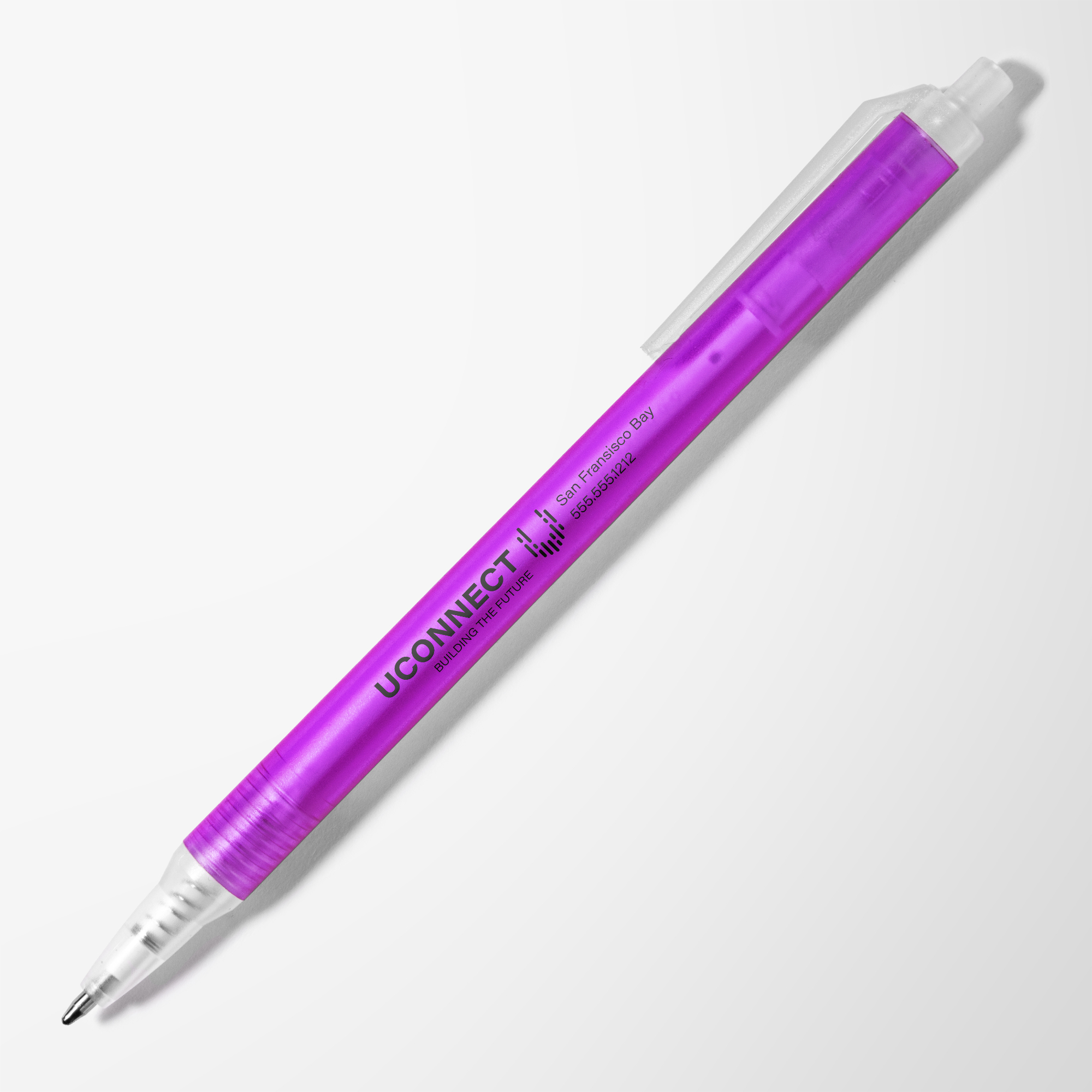 Custom Translucent Amber Pen | Pens.com