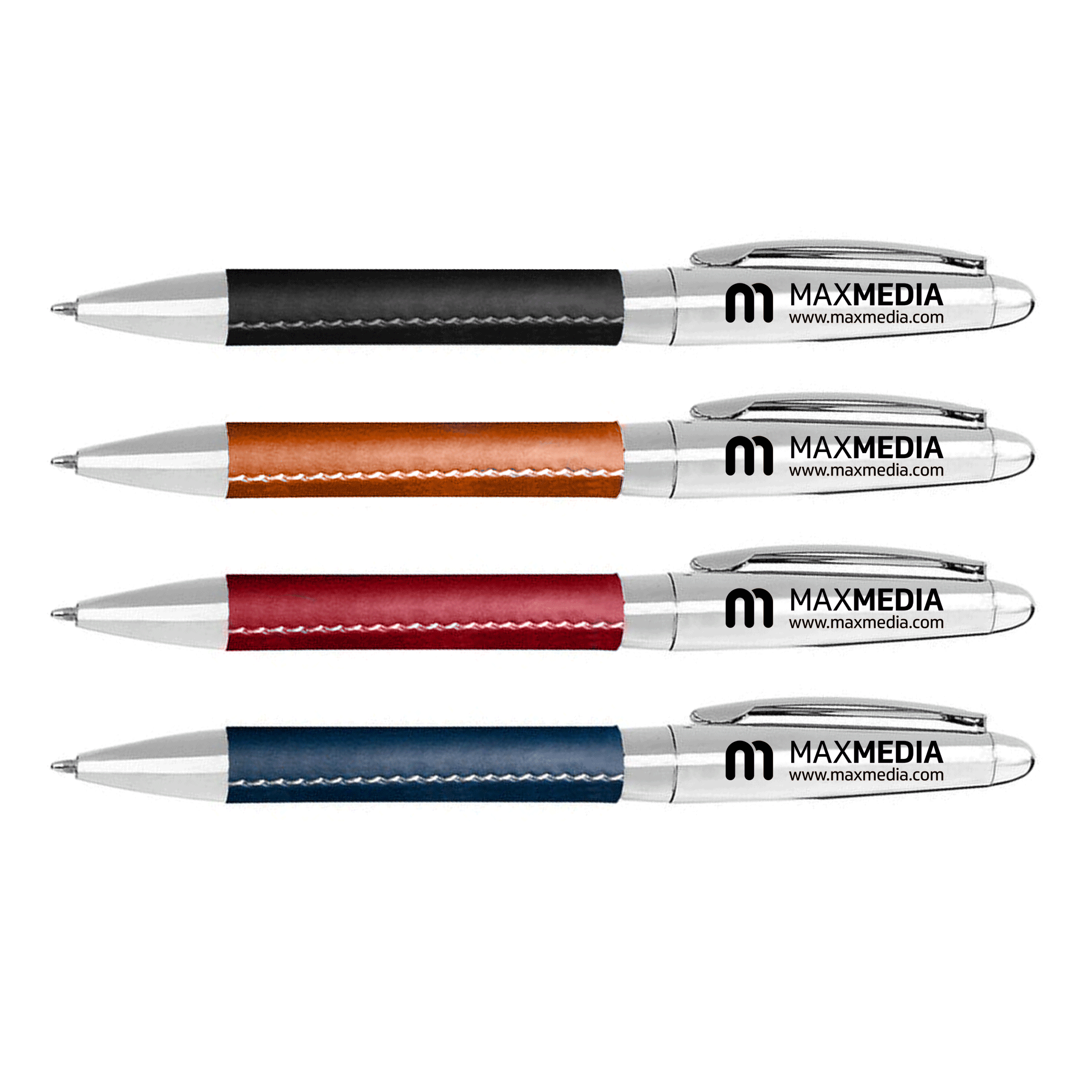 Custom Leeman Tuscany™ Executive Pen with Leatherette Grip | Pens.com