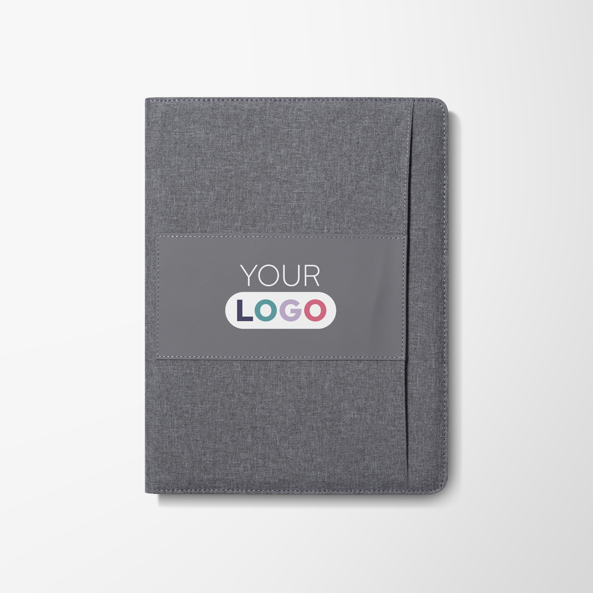 Custom Full Color 9.8"x 13" Recycled Fairfax Padfolio | Pens.com