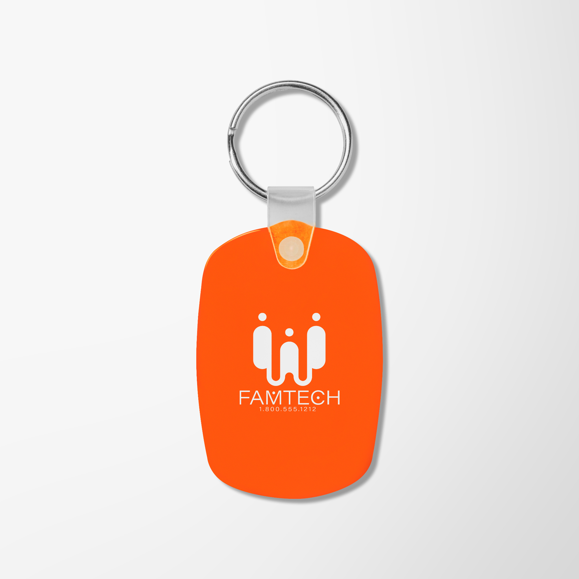 Custom Soft Keytags - Oval | Pens.com
