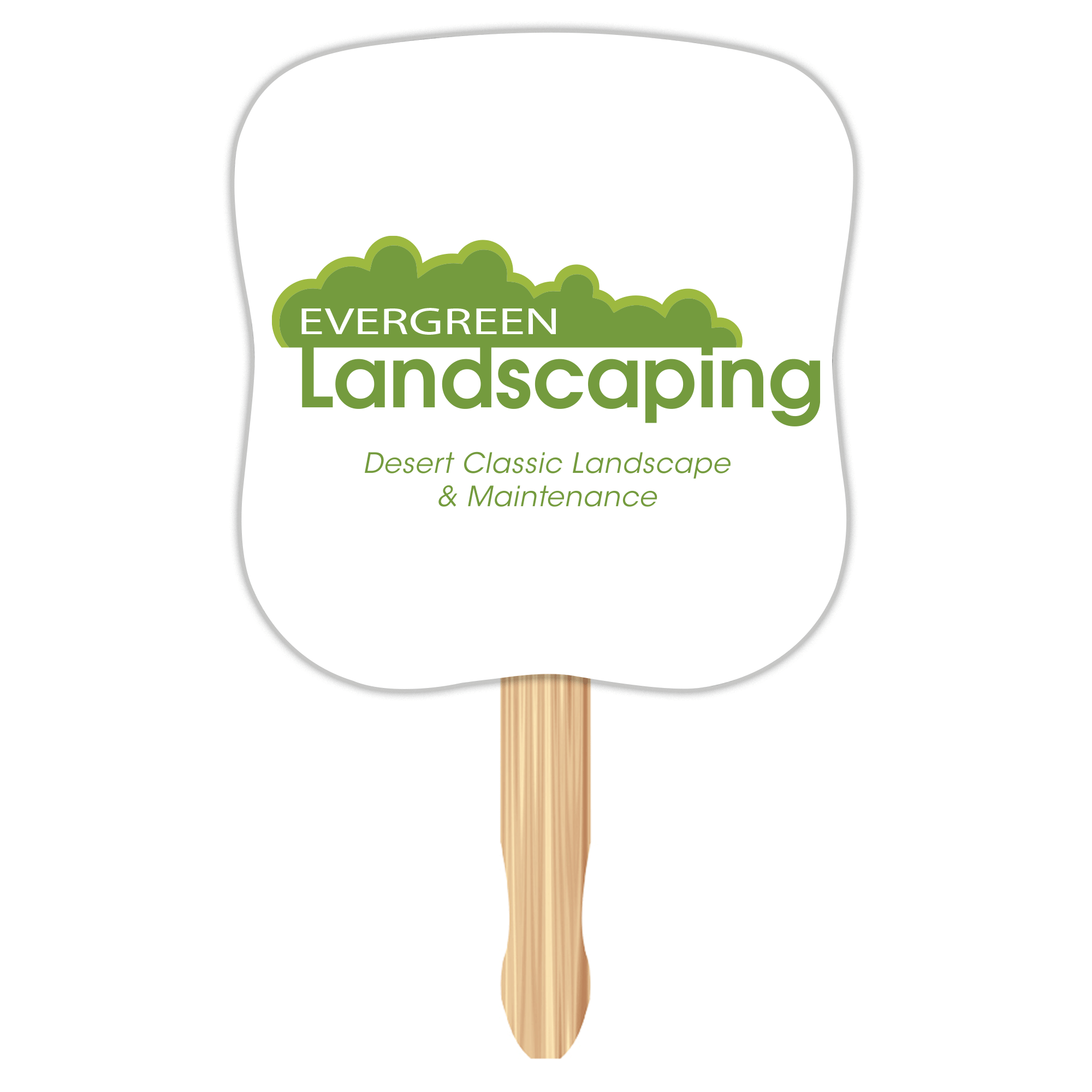 Custom Full Color Hourglass Hand Fan | Pens.com