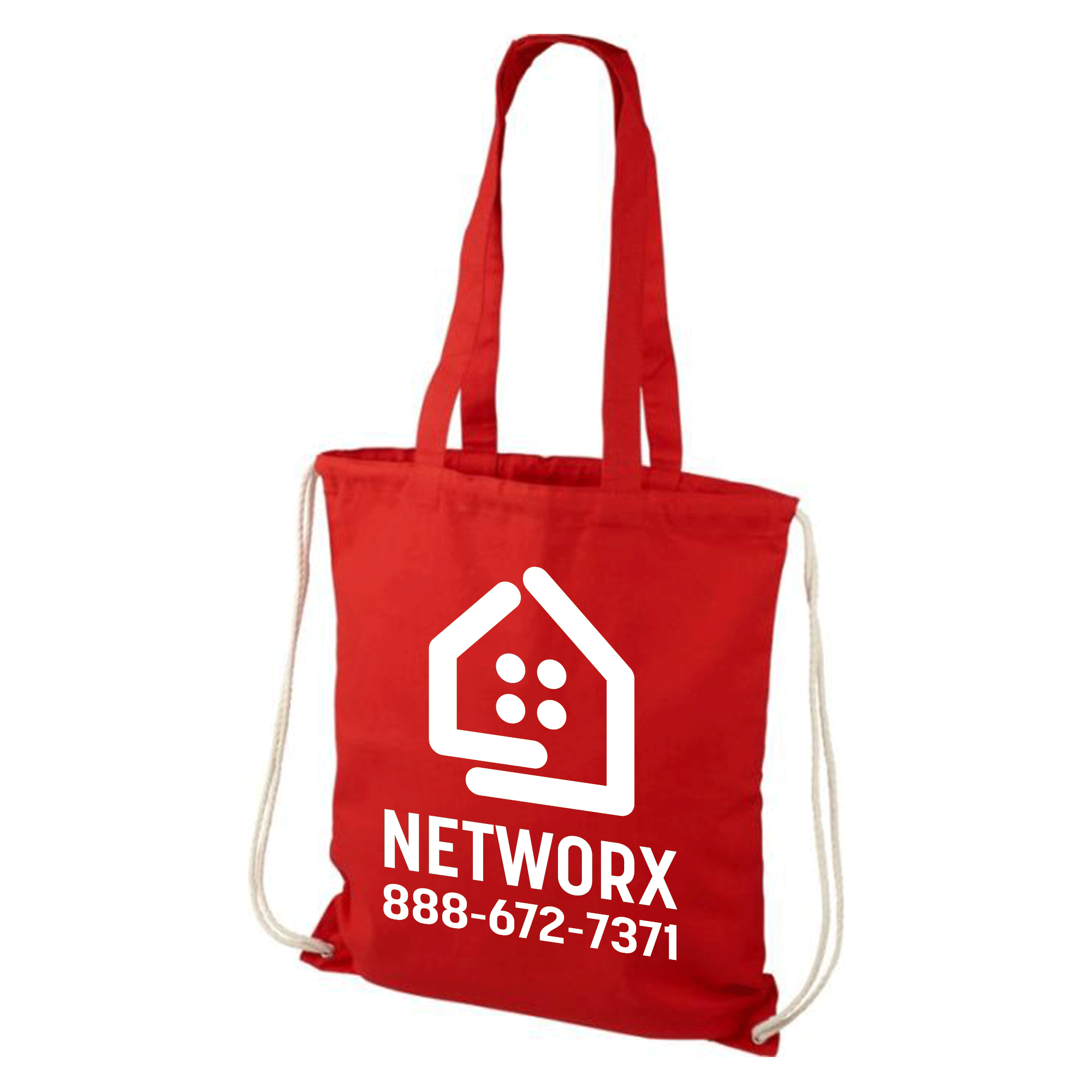 Promotional Eliza 240 gsm Cotton Drawstring 2-in-1 Tote Bag & Backpack with Logo | Pens.com