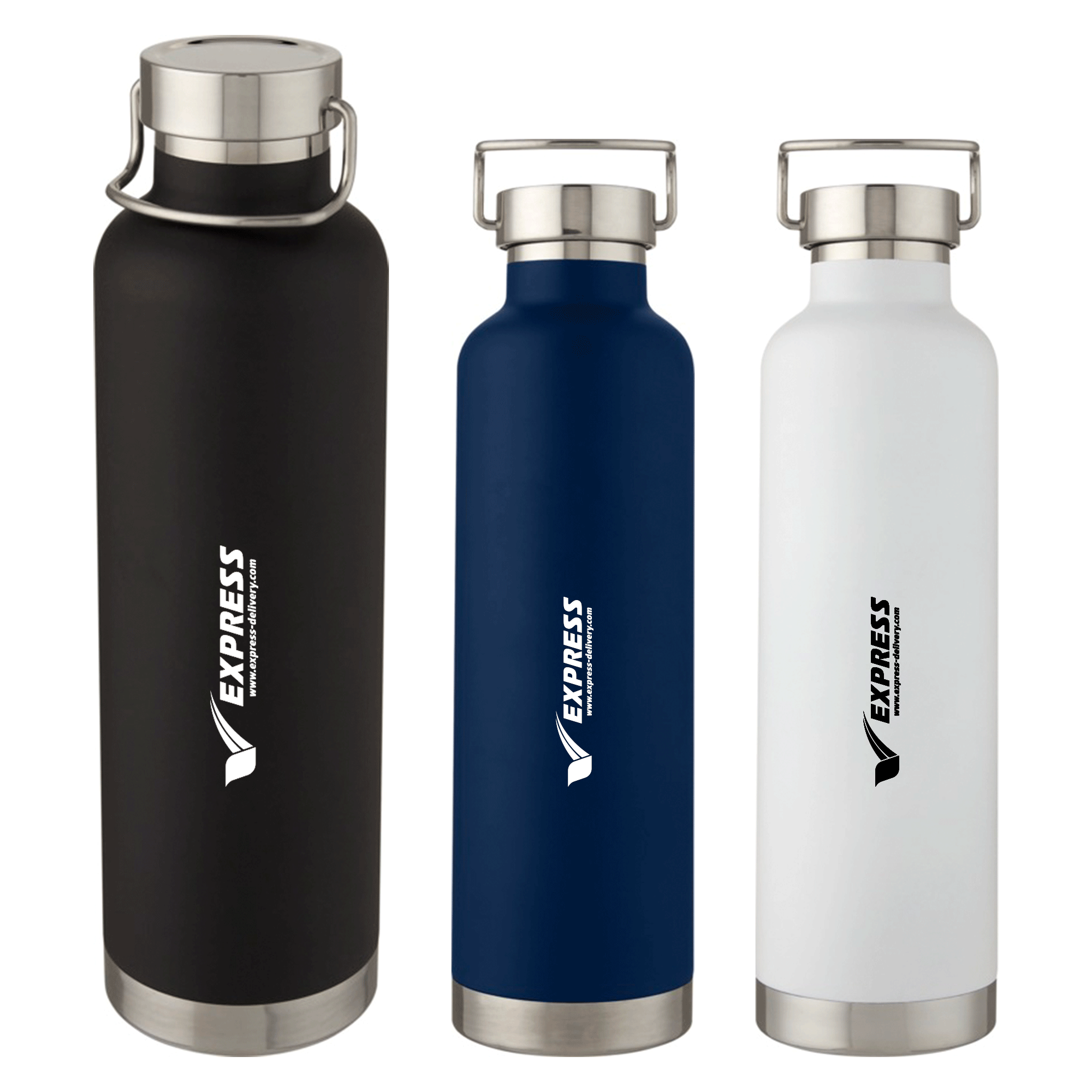 Promotional 1L Thor Vacuum-Insulated Stainless Steel Bottle with Logo ...