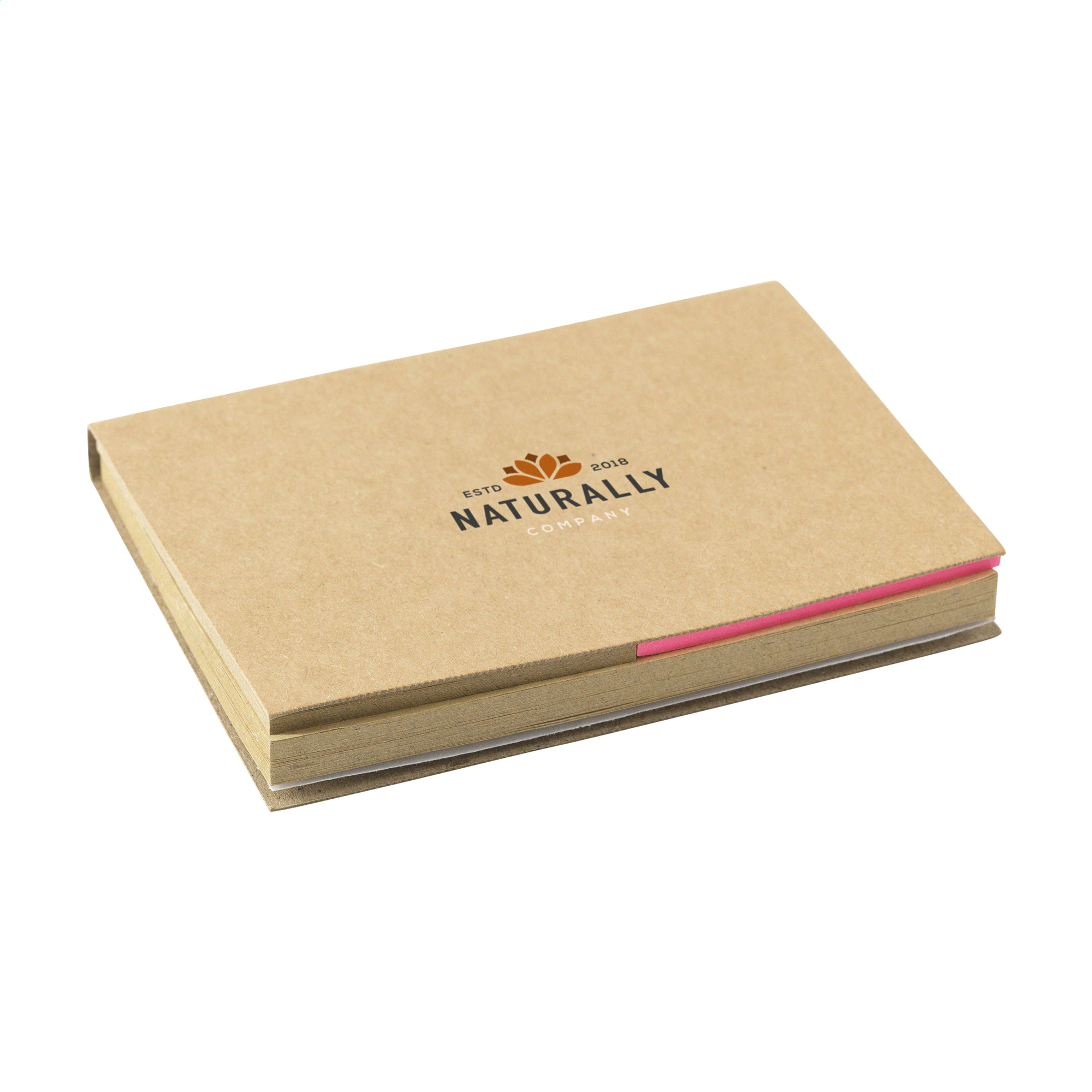 Promotional Full Colour Recycled Savvy Adhesive Notepad with Logo ...