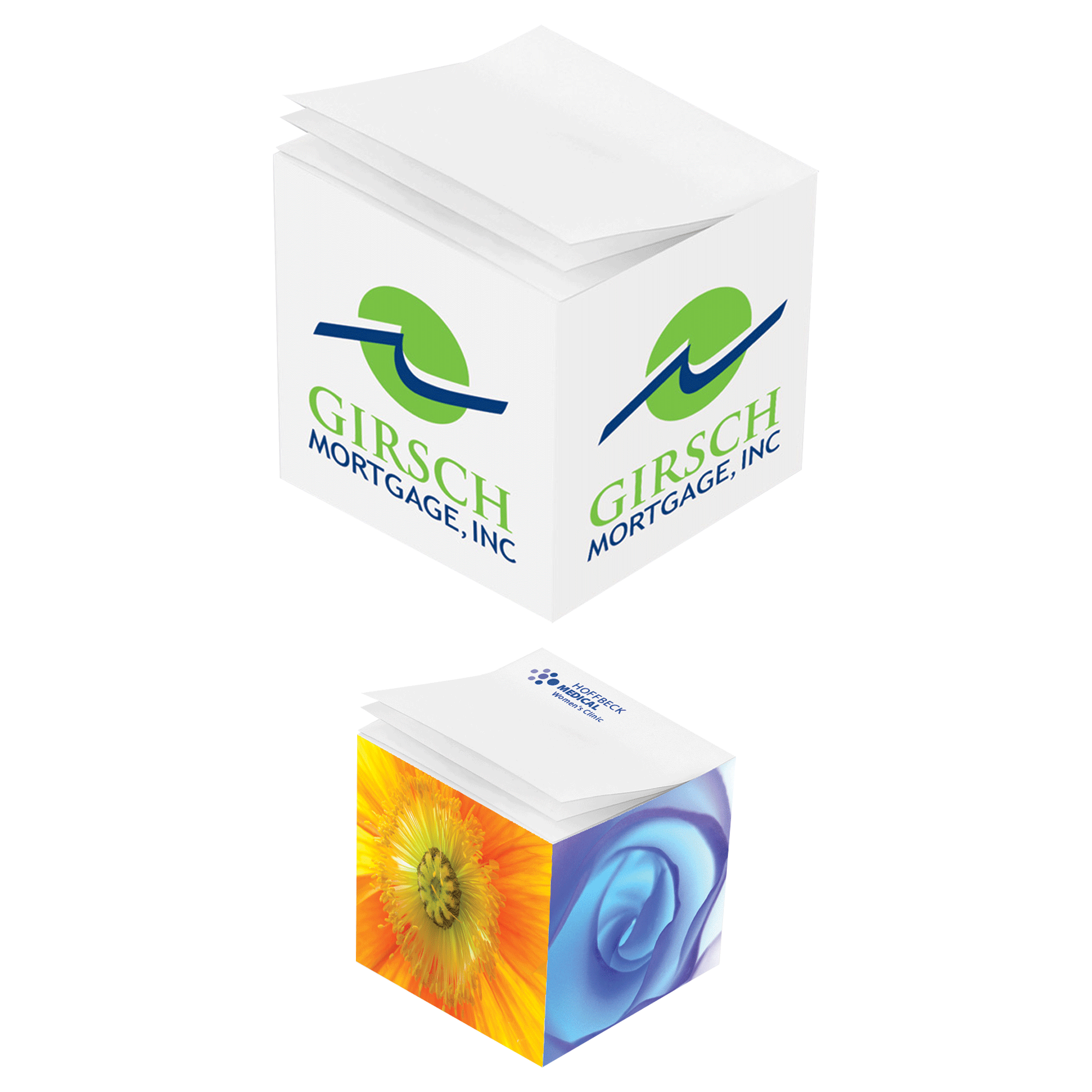 Custom 2 3/4''x2 3/4''x2 3/4'' Cube Post-it® Notes | Pens.com