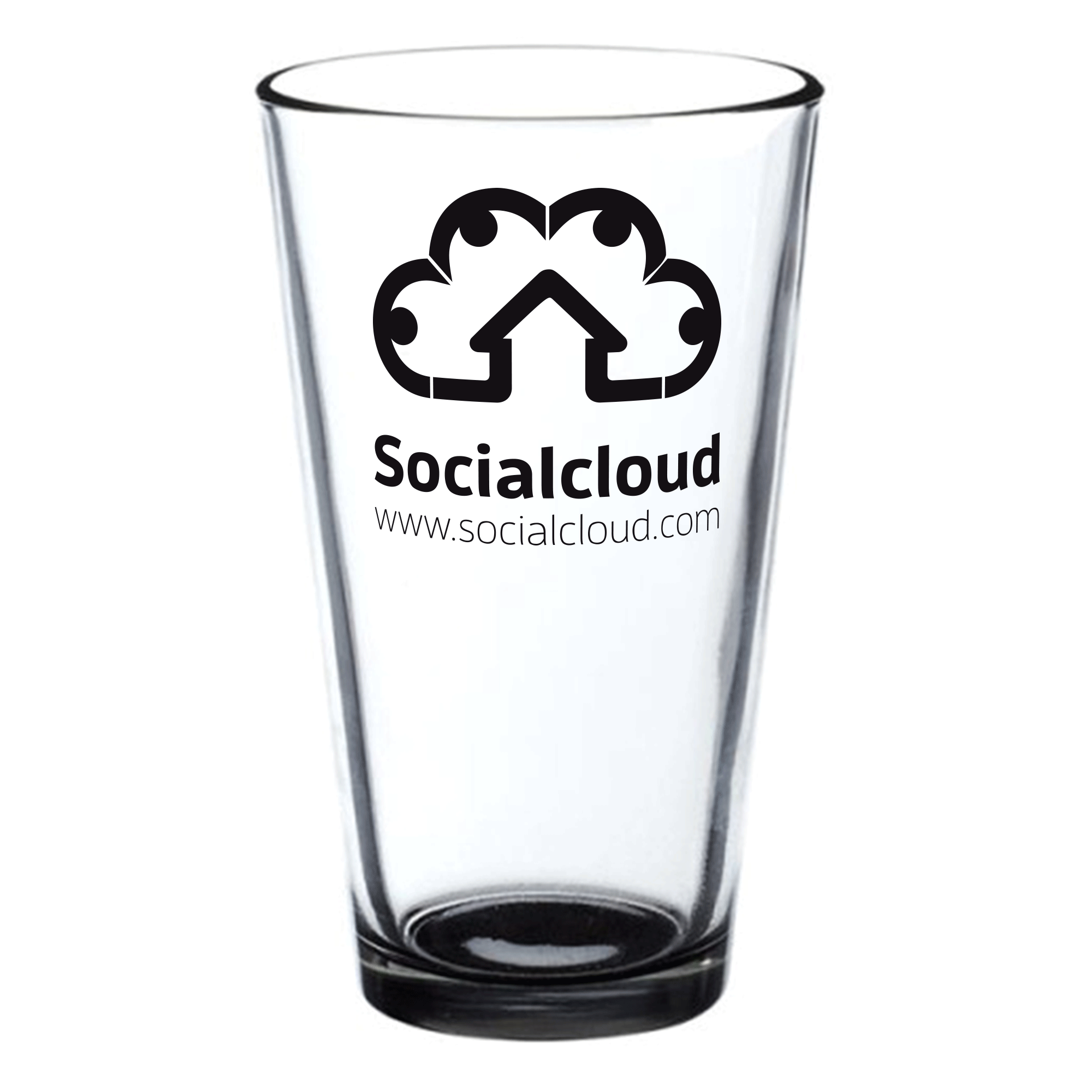 Custom 16 oz. Colored Arc Pint Glass | Pens.com