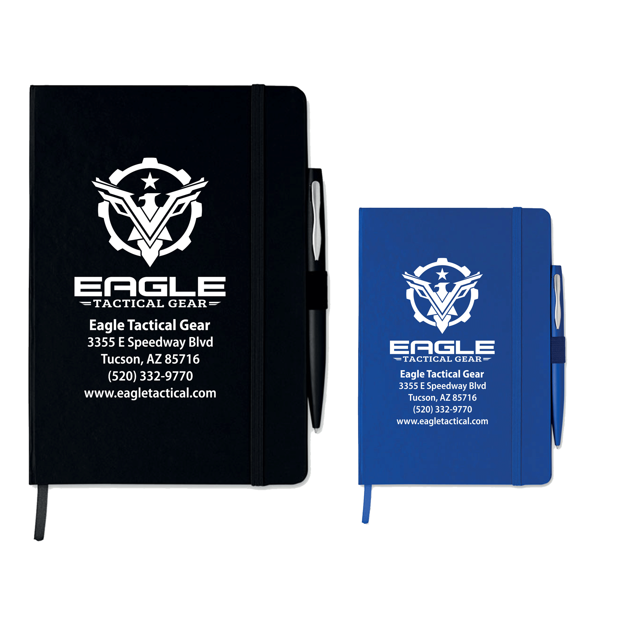 Promotional A5 notebook with pen | Pens.com