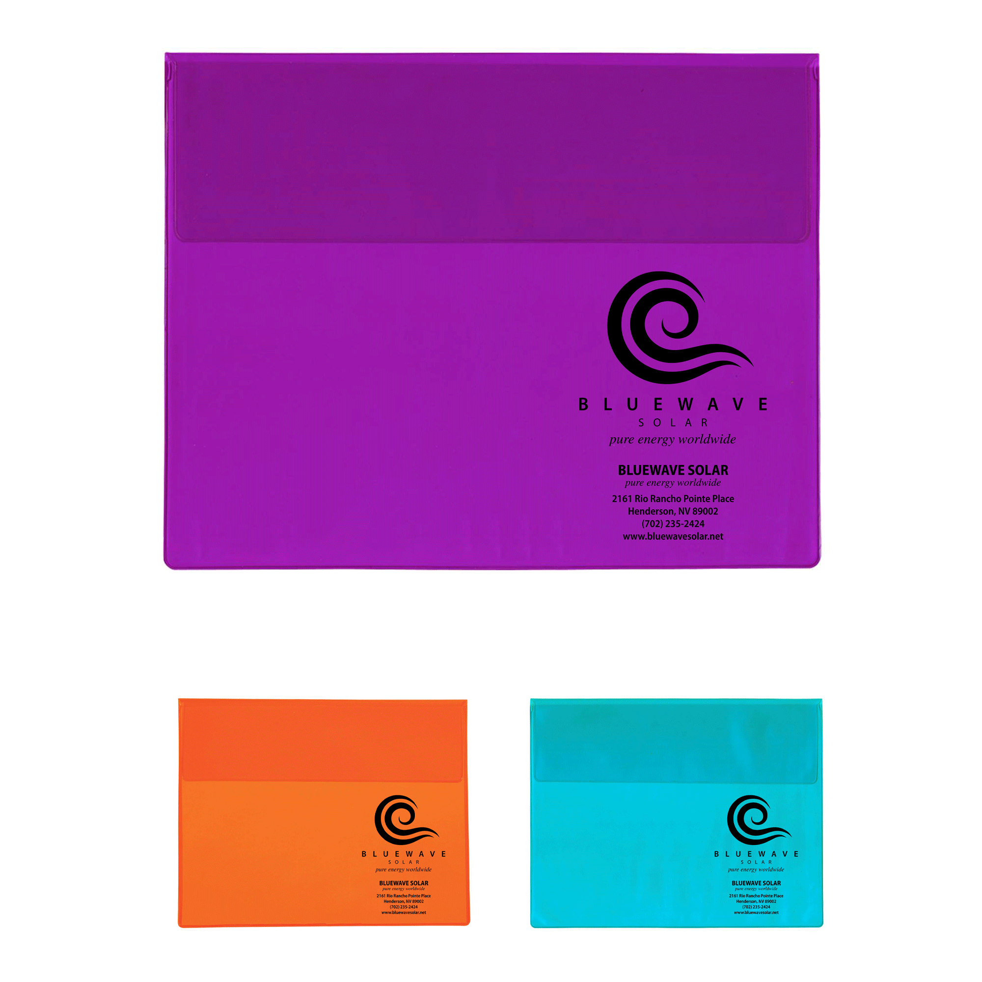 Custom Translucent Portfolios | Pens.com