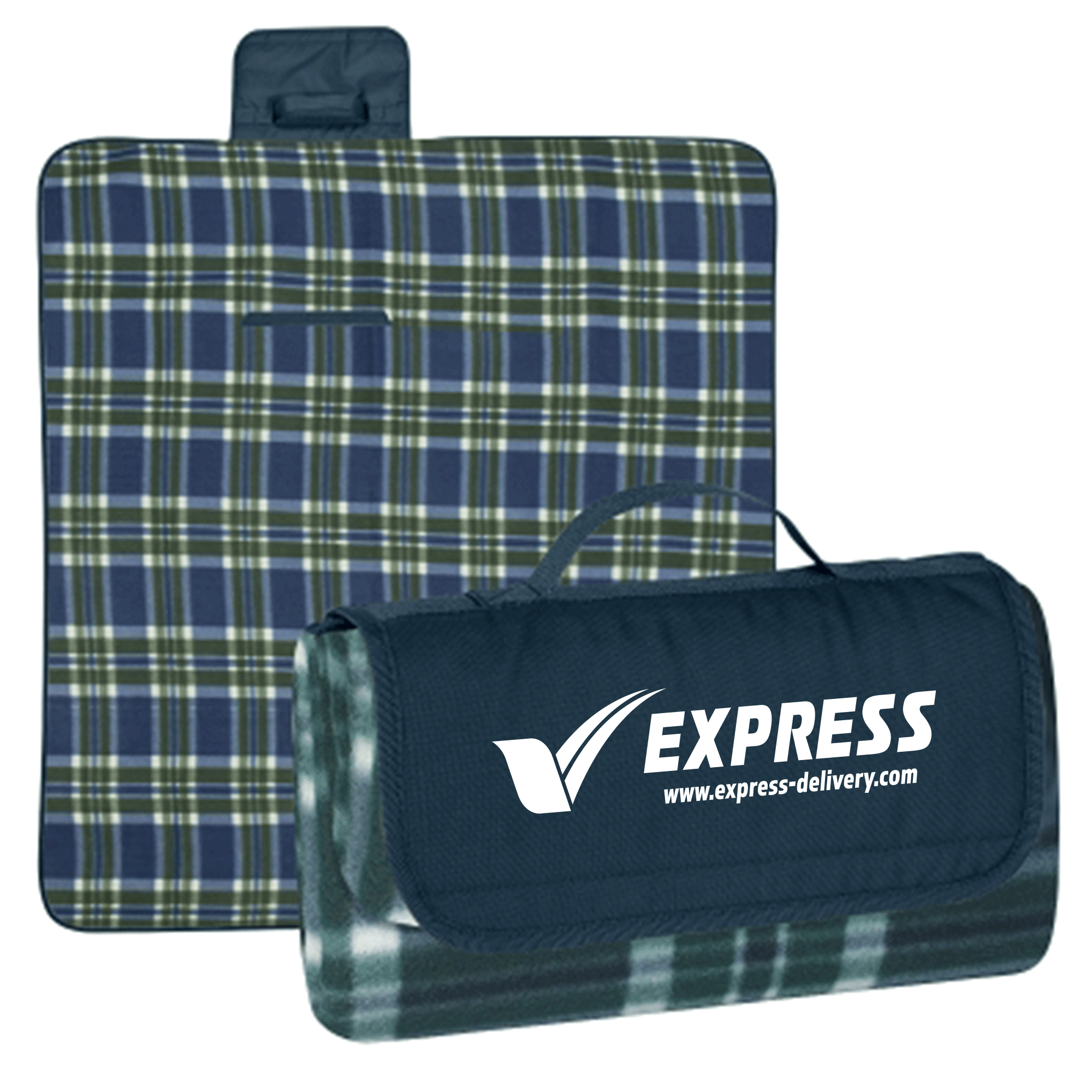 Custom Roll-Up Picnic Blanket | Pens.com