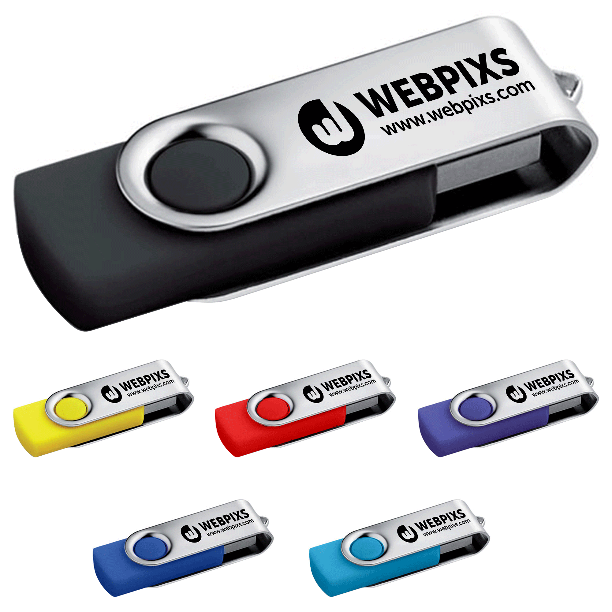 Chiavetta USB Techmate da 16 GB - Prodotti Personalizzati | Pens.com