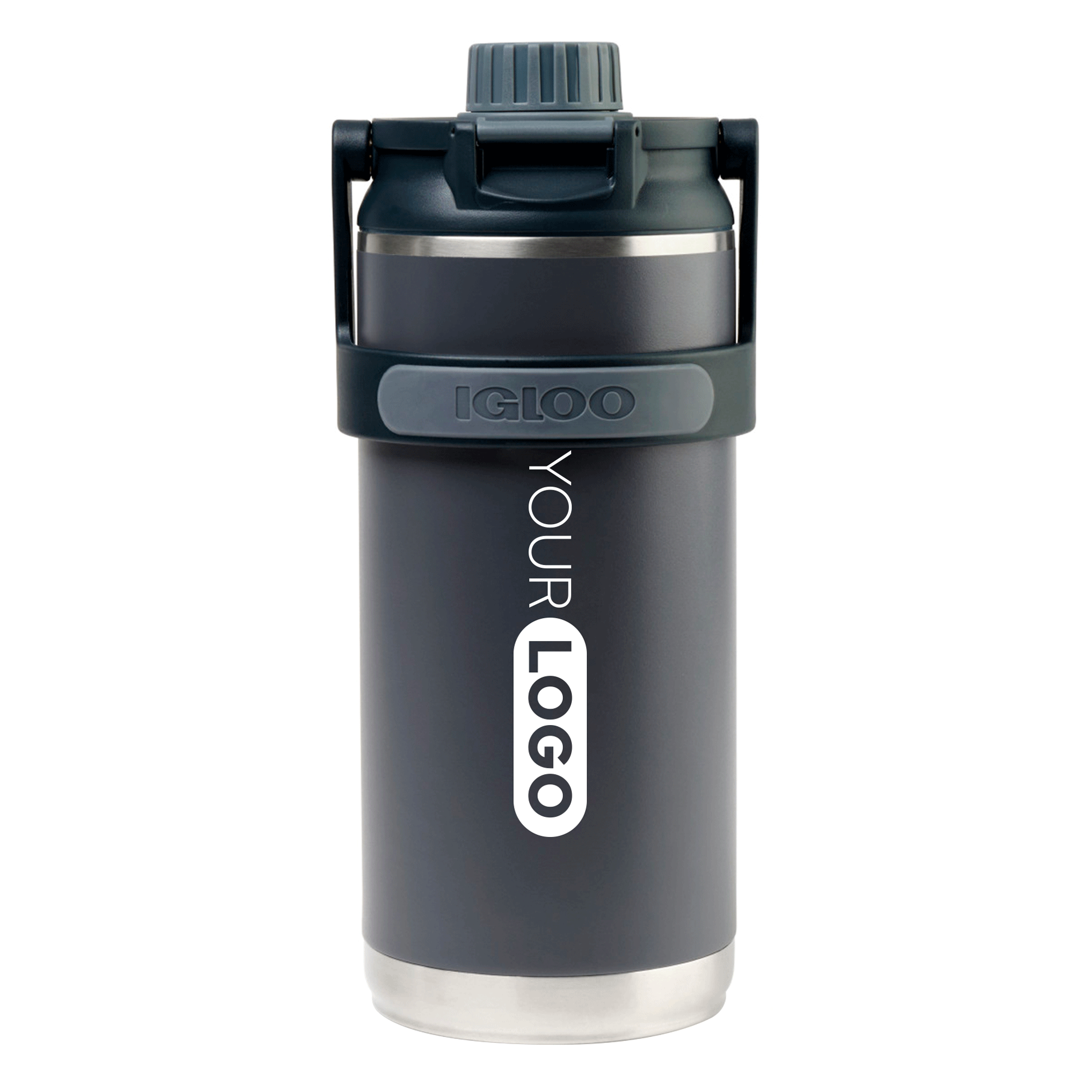 Custom Igloo® 1L Twist 'n Chug Recycled Stainless Steel Bottle | Pens.com