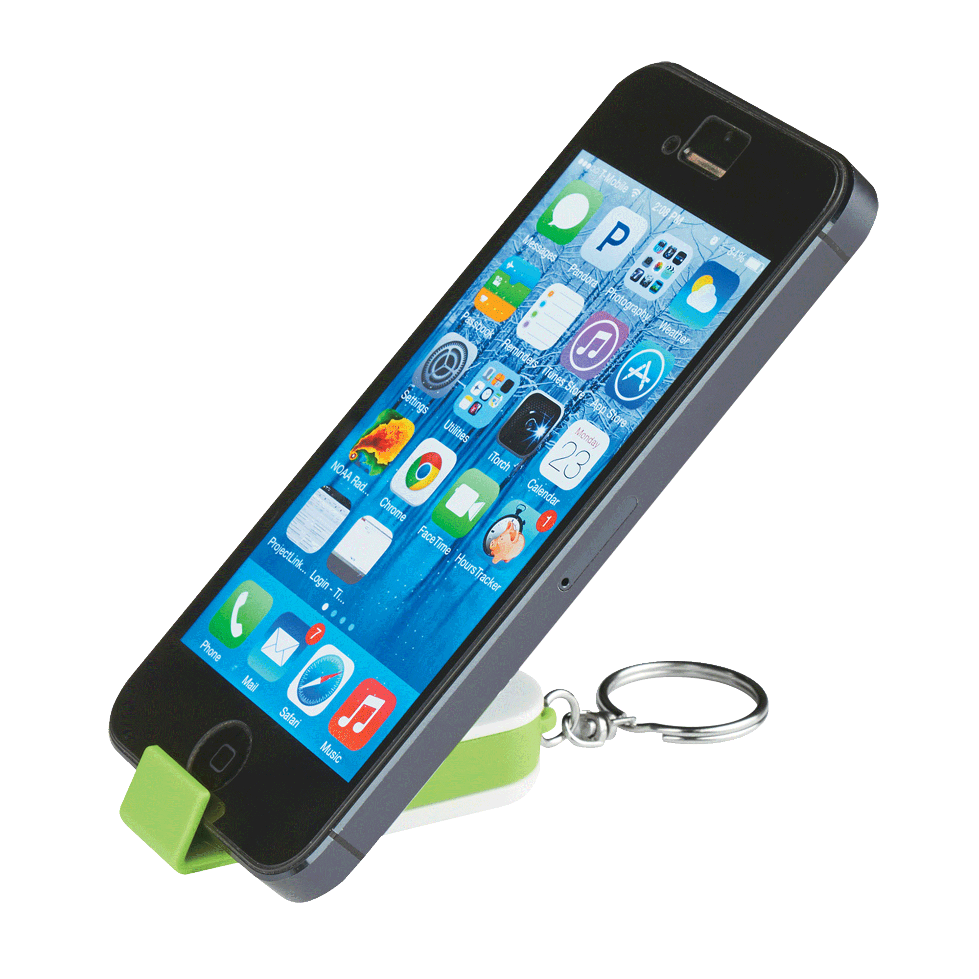 Custom Phone Stand and Screen Cleaner Combo Keychain | Pens.com CA