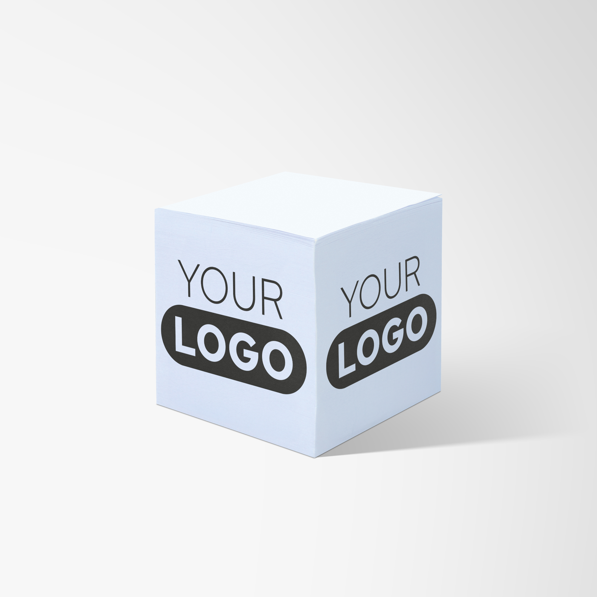 Custom Souvenir® 3"x 3" Non-Adhesive Value Cube | Pens.com