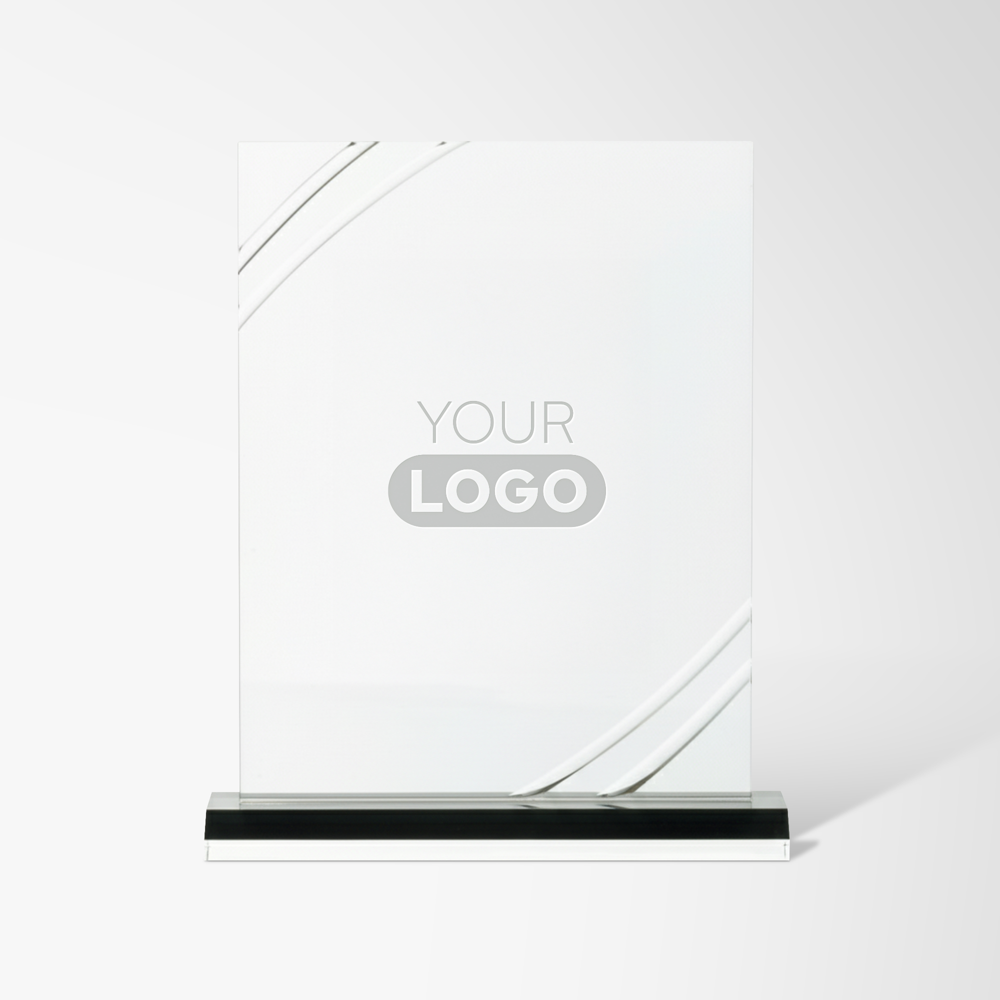 Custom Engraved Acrylic Knockout Square Award | Pens.com CA