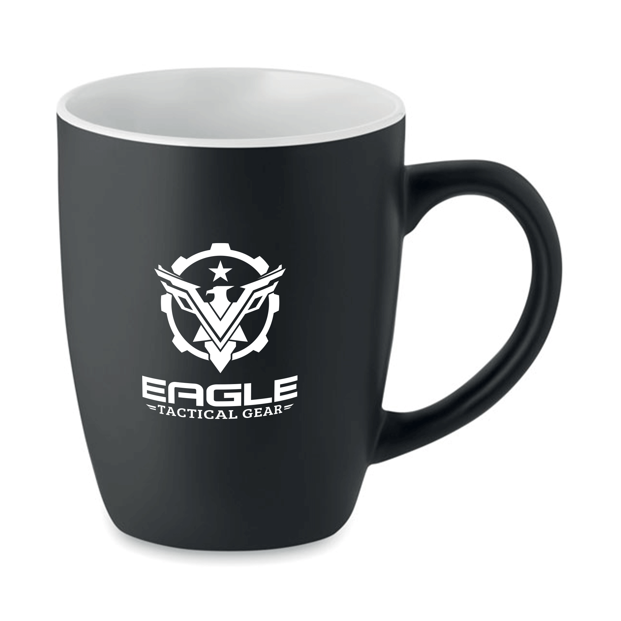 Promotional 290 ml Two-Tone Lim Stoneware Mug with Logo | Pens.com
