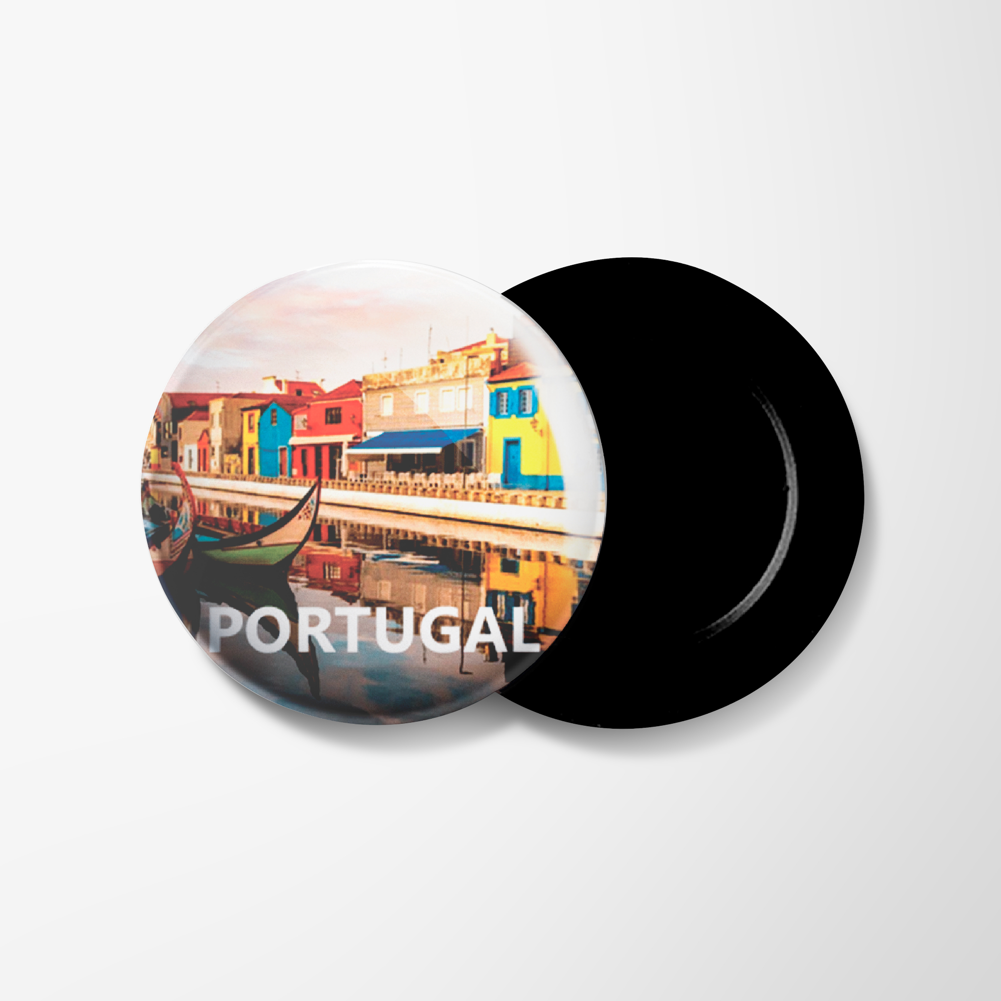 Graphix Pin mit Magnetverschluss und Vollfarbdruck, 75 mm mit Ihrem ...