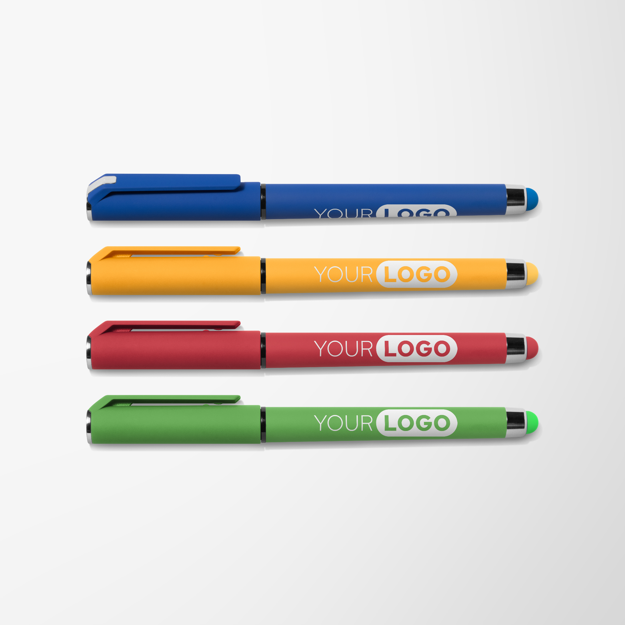 Custom Bright Recycled Hughes Stylus Pen | Pens.com