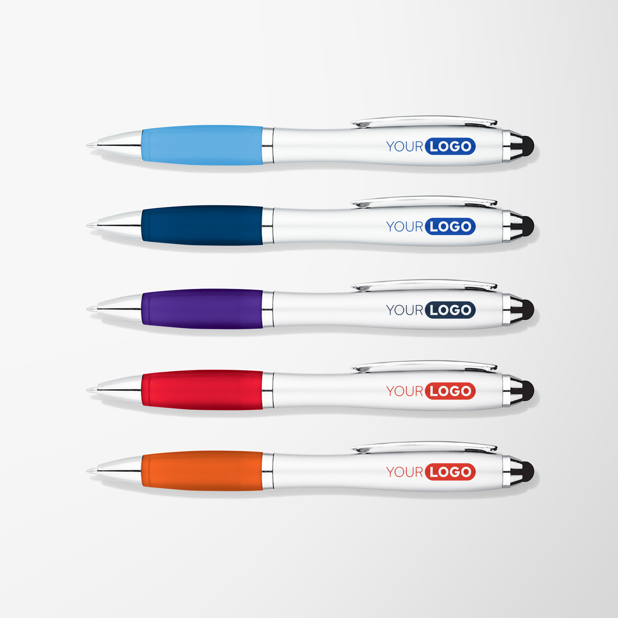 Custom Curvaceous Ballpoint Stylus Pen | Pens.com