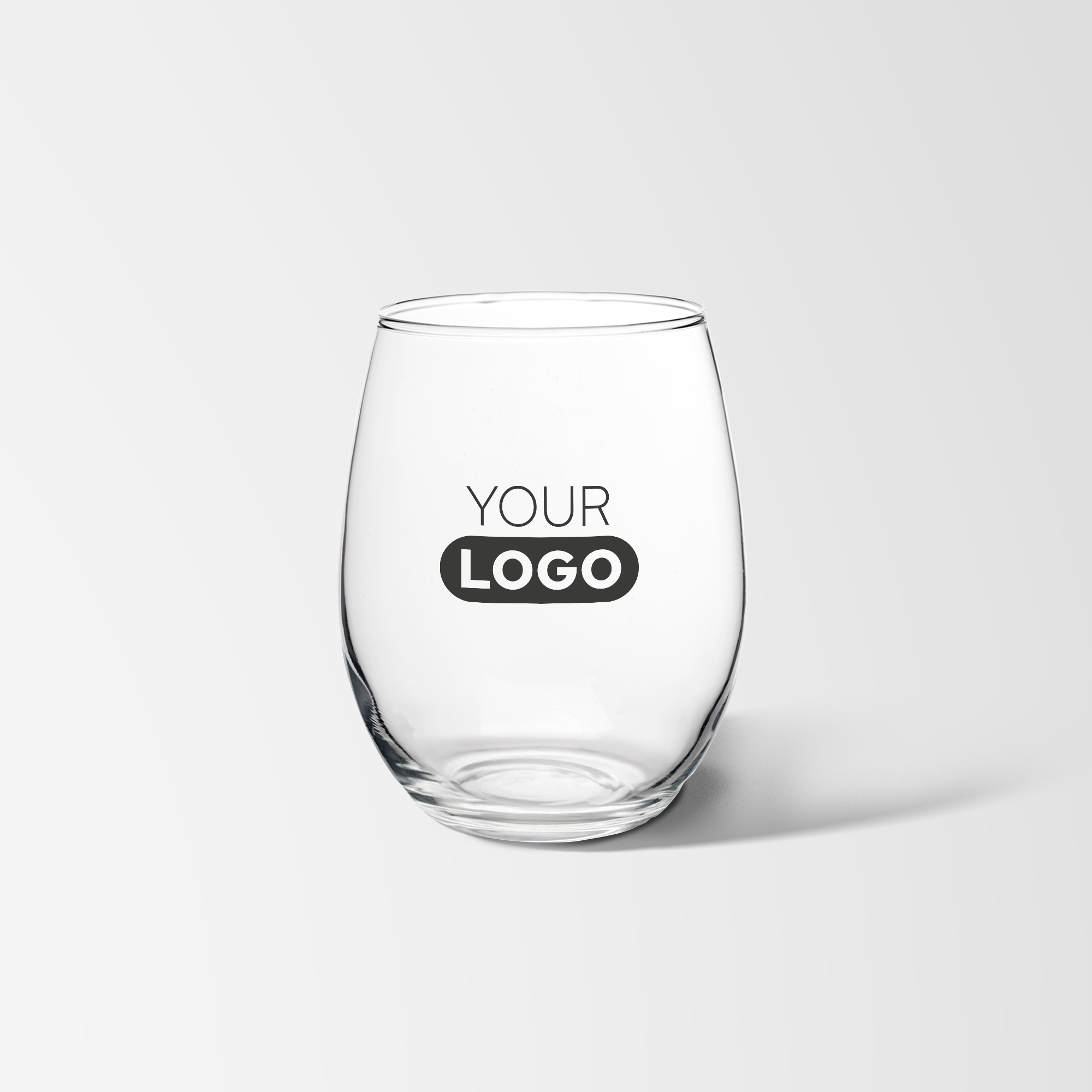 Custom 15 oz. Arc Stemless Wine Glass | Pens.com