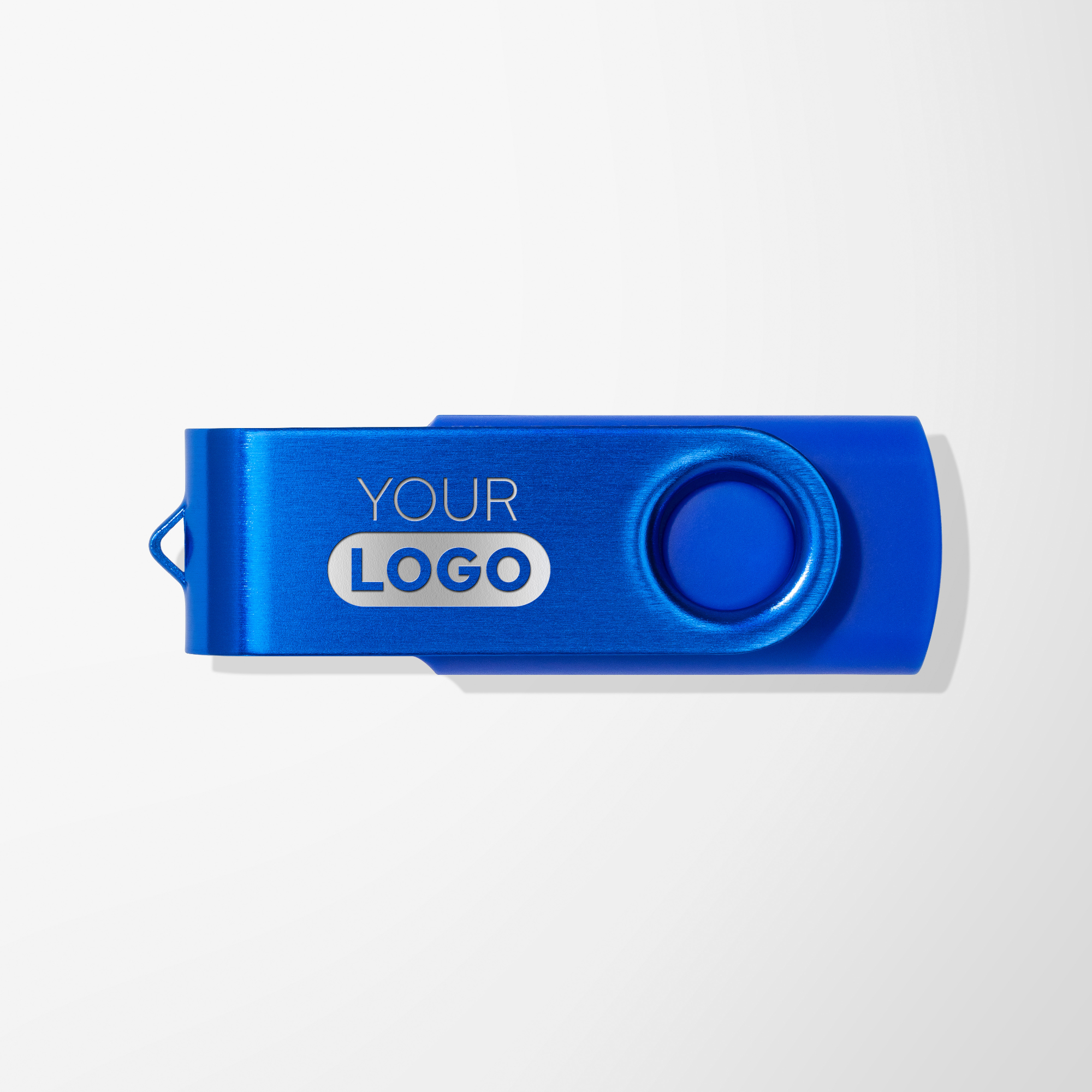 Promotional Swivel USB Laser Engraved - 4GB with Logo | Pens.com